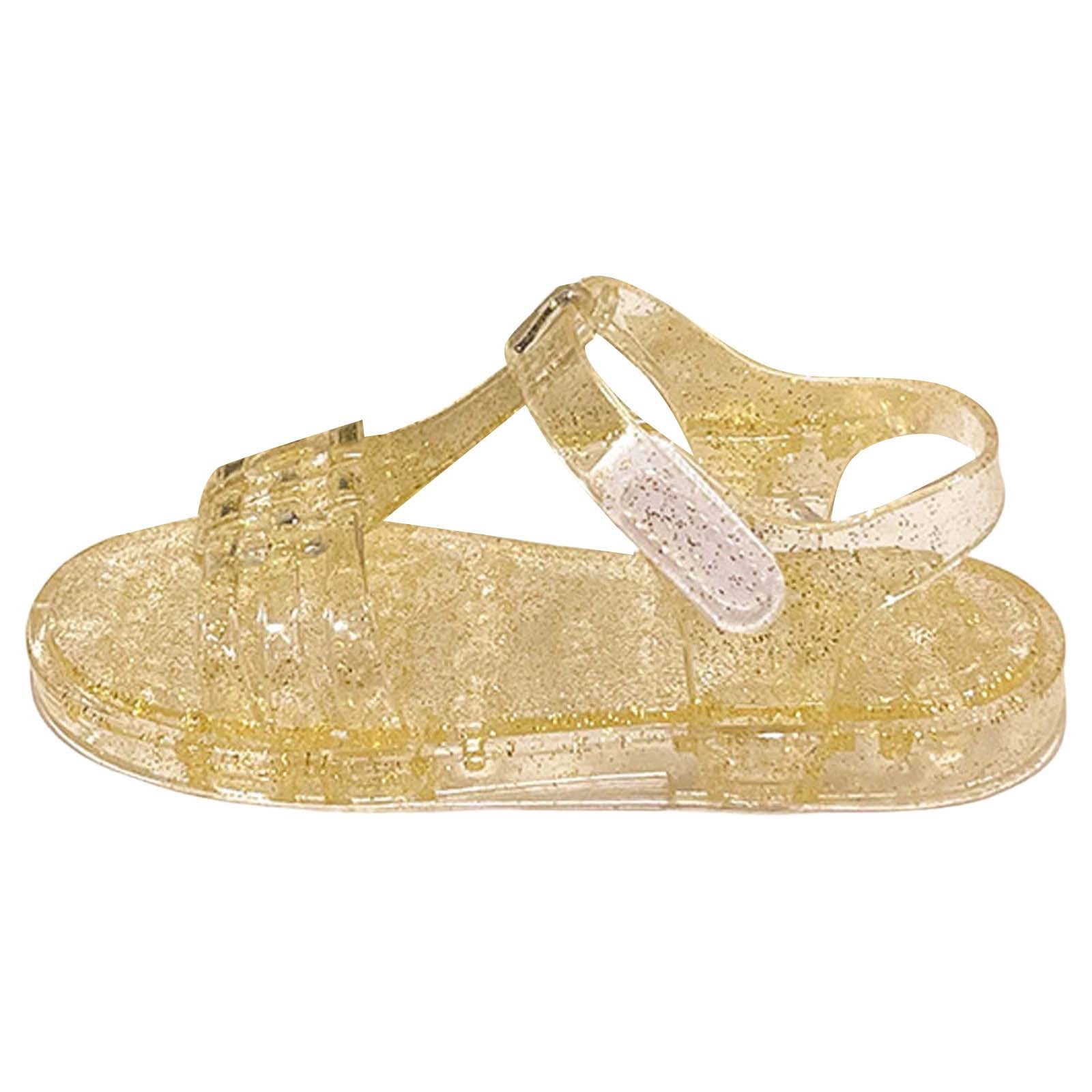 DGMIOCS Toddler Sandals Jelly Shoes Girls Unisex Boy Flat Retro Slides ...