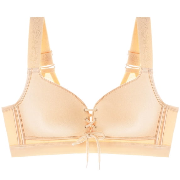 DGMIOCS Women’s Bras Deep V Bra Low Cut Push Up Bralette Seamless Comfy ...