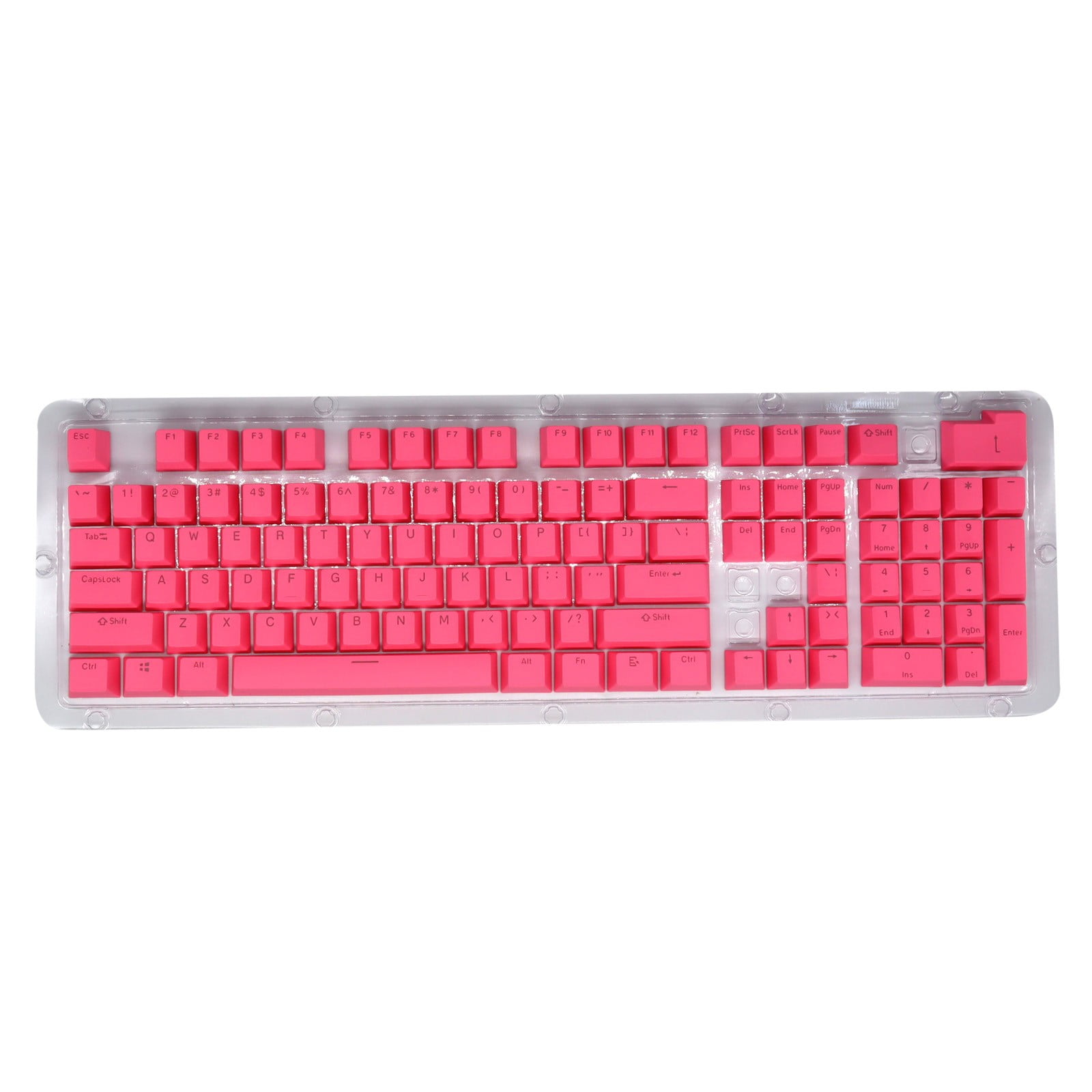 Clearance 104 Keys Cap Colorful-Backlit Gaming Keycap Replacement ...