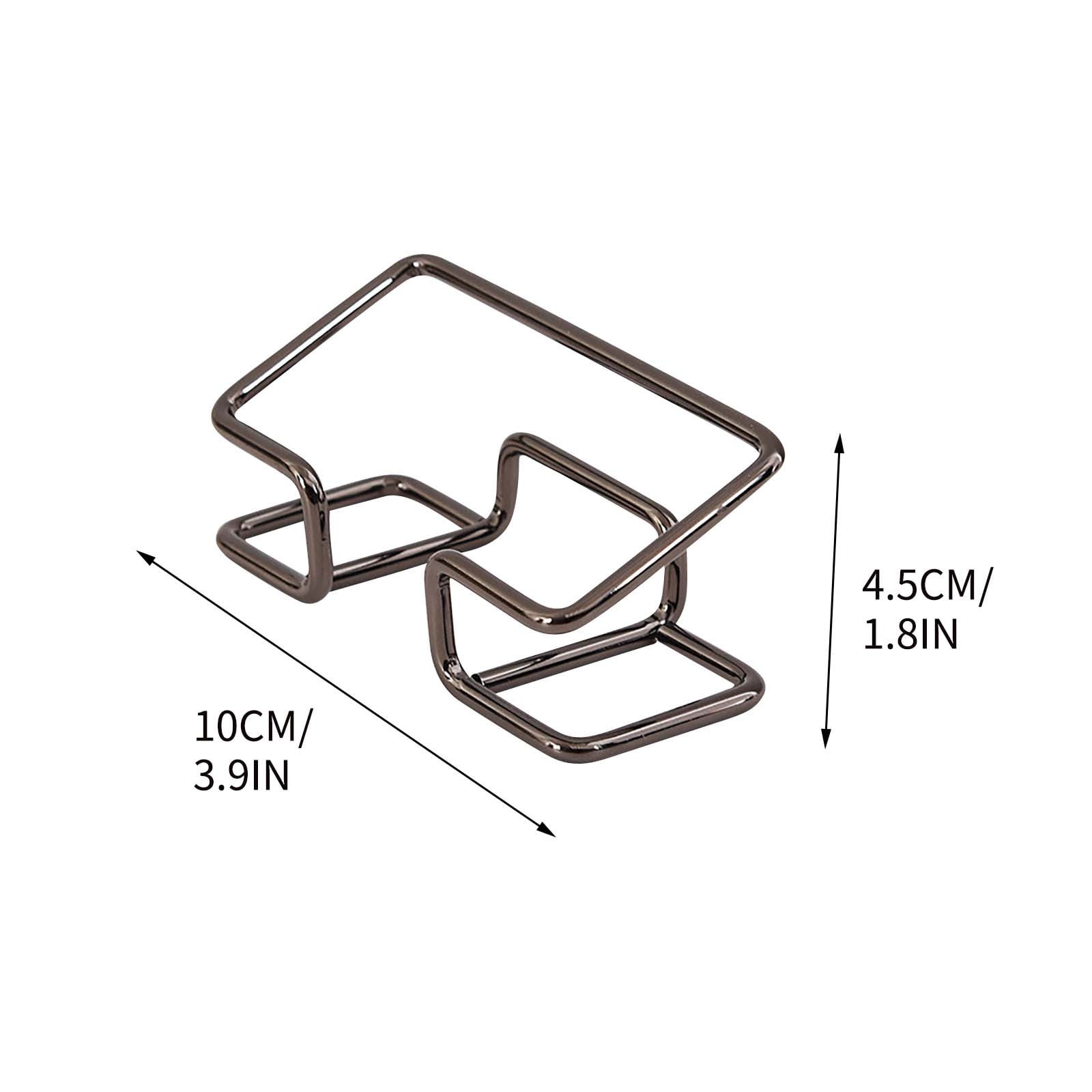 DGOO 2pc Business Card Desk Bracket Cards Organizer Office Gift Display ...