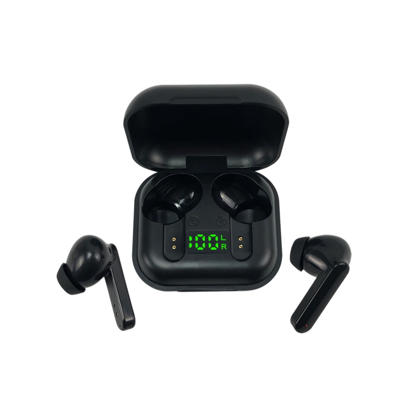 DGOO 5.0 Bluetooth Headset Wireless Digital Display In-ear Type ...