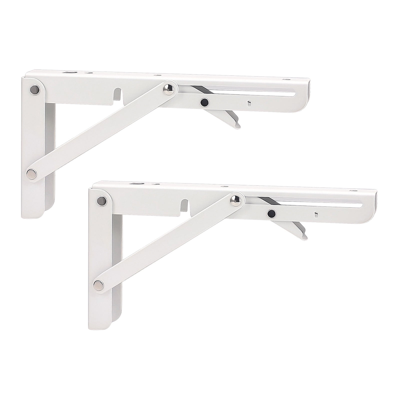 DGOO Bracket Wall Bracket Partition Folding Shelf， Foldable Triangular ...