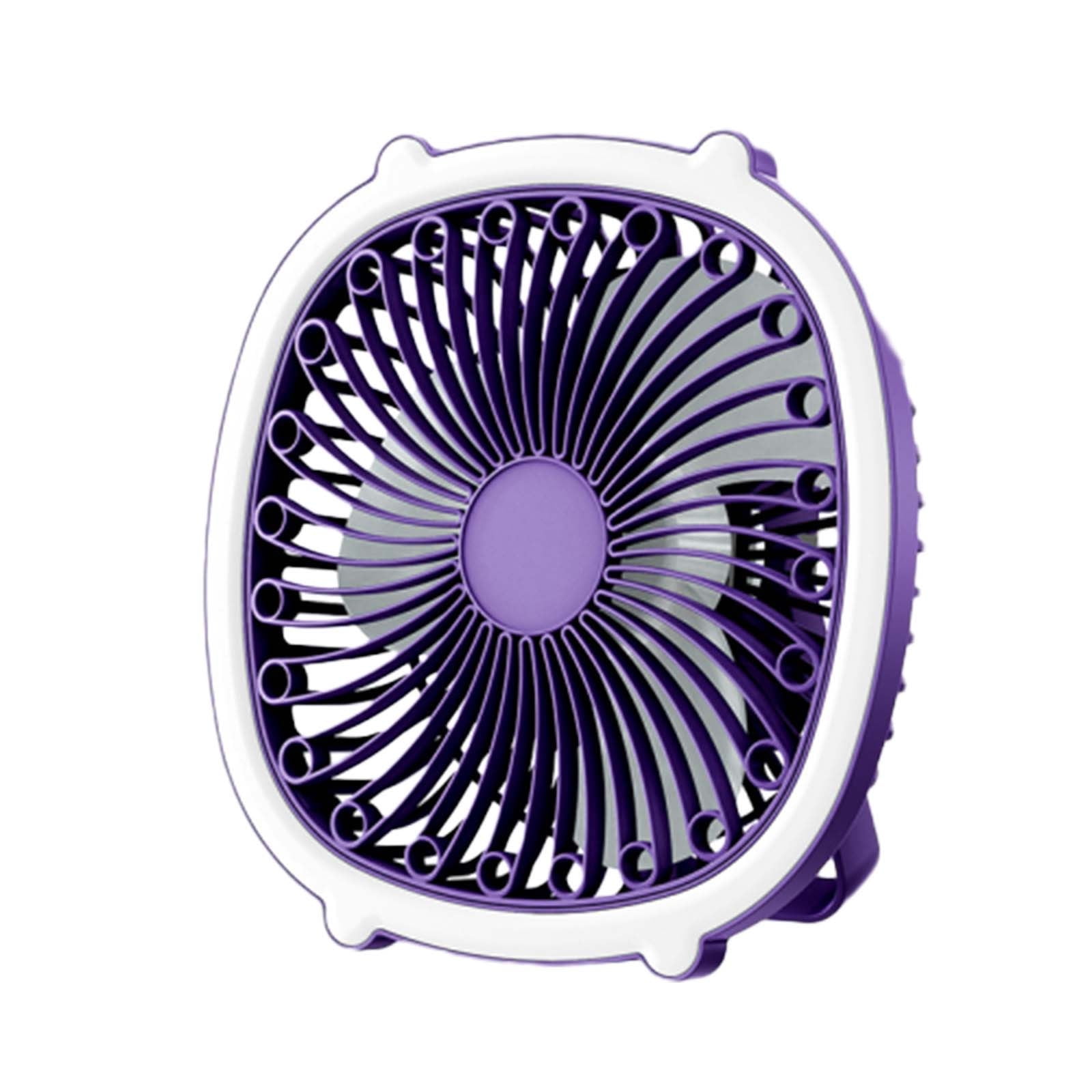 DGOO Charging Desktop Small Fan Dormitory Fan Wall-Mounted Mini Small ...