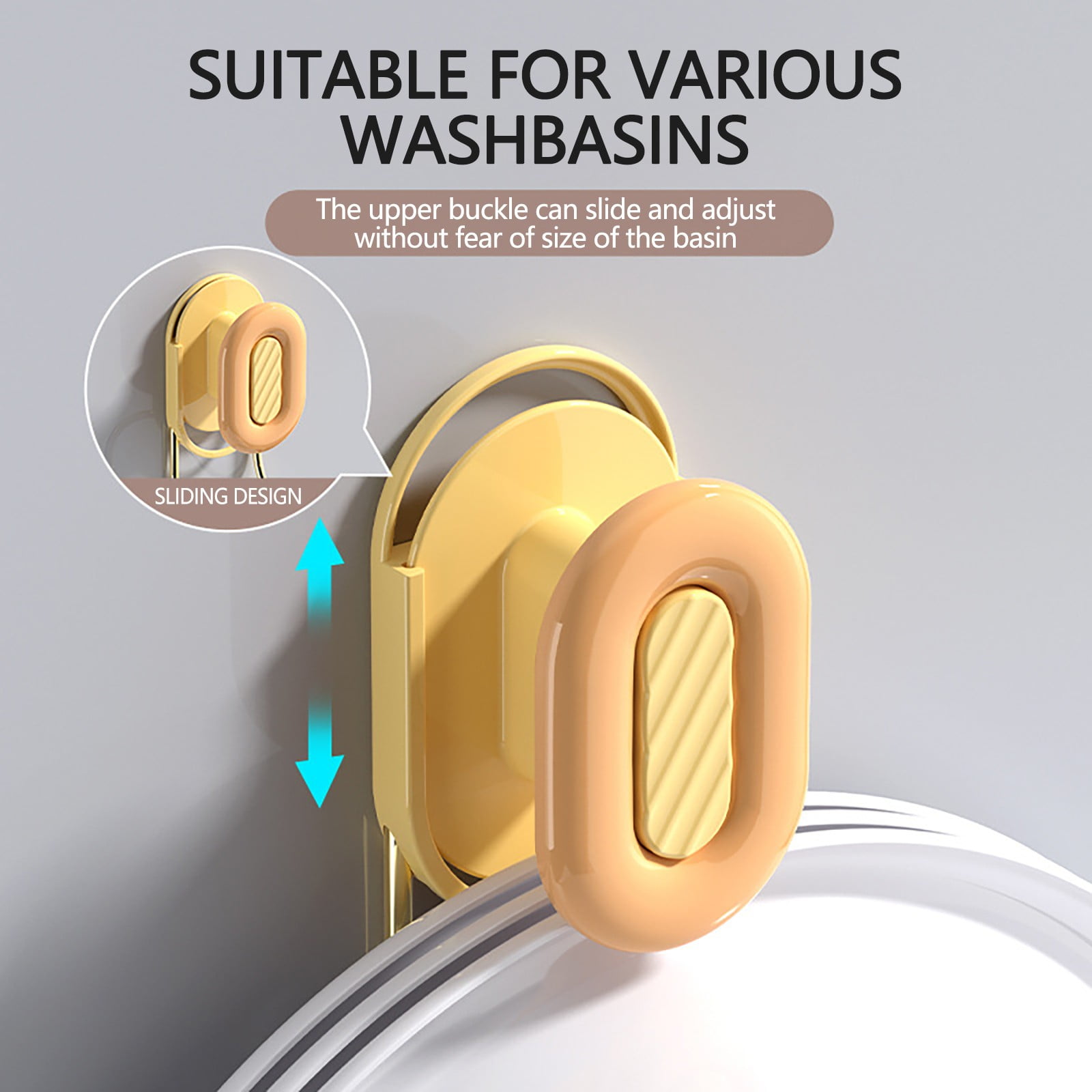 DGOO Invincible Hook-free Towel Rack Traceless Hook Free Punch Kitchen ...