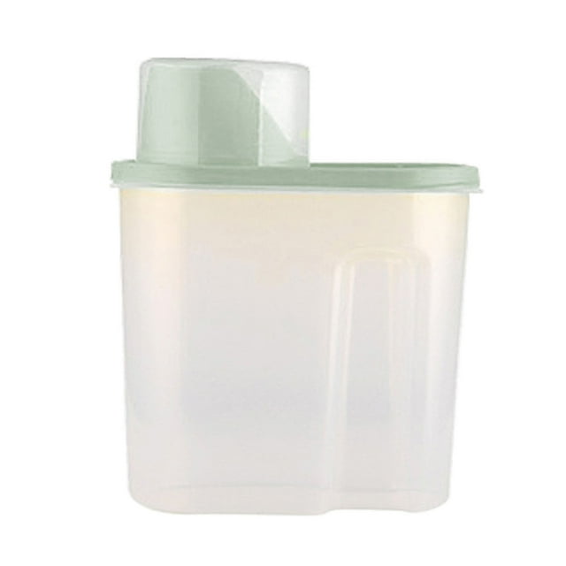 DGOO Transparent Plastic Storage Box Dry Dried Food Storage Box ...