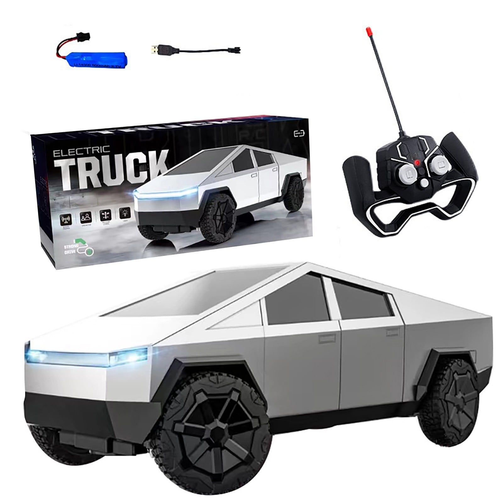 Customer reviews for DGQPLPD 1:12 Scale Cybertruck Model Toy RC Car ...