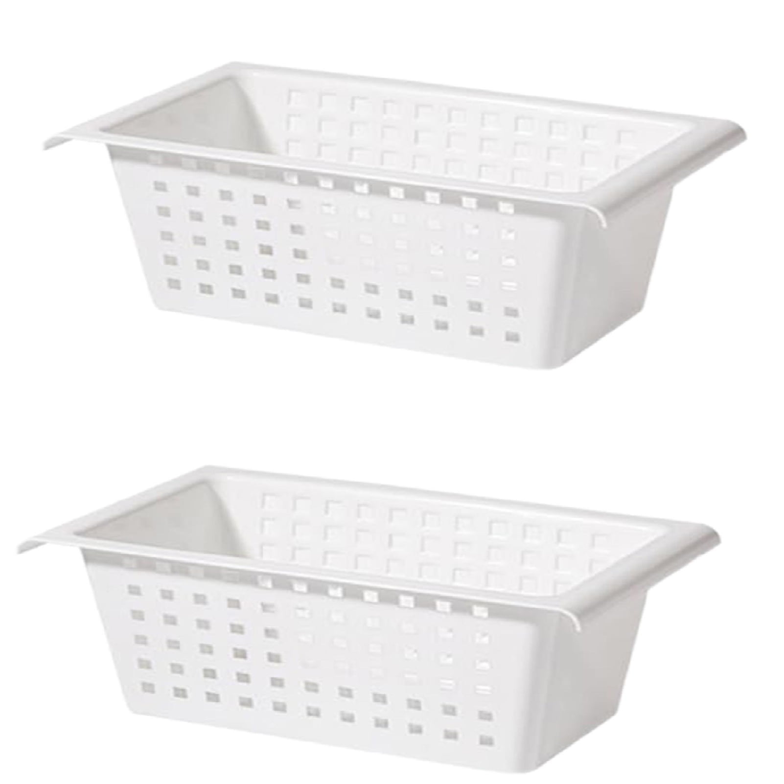 DGQPLPD 2 Pack Under Shelf Storage Basket Organizer,Hanging Storage ...