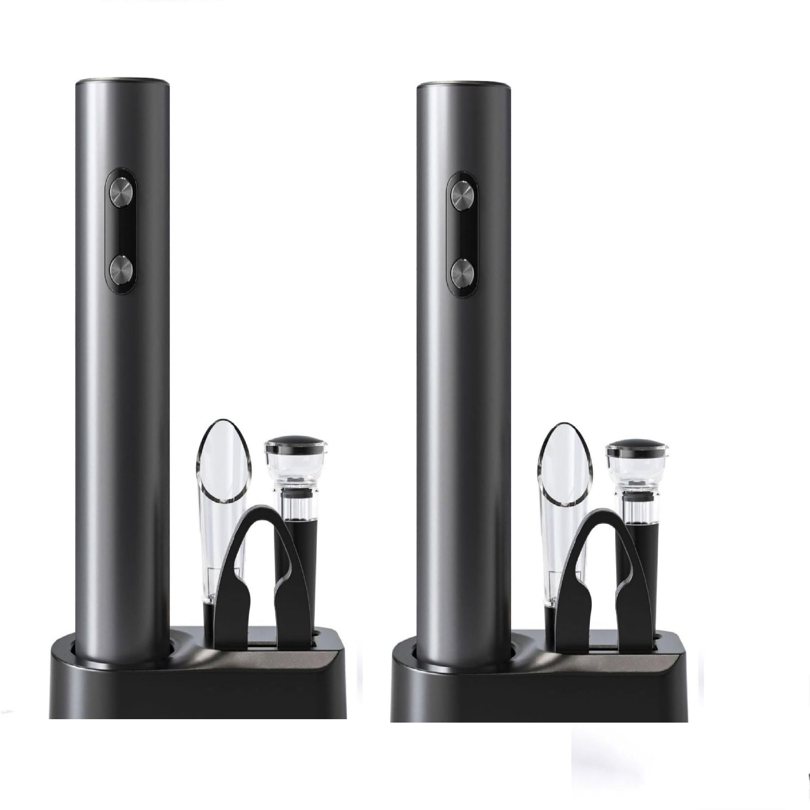 DGQPLPD 2PC 5-in-1 Electric Opener Set - Automatic Corkscrew, Dispenser ...