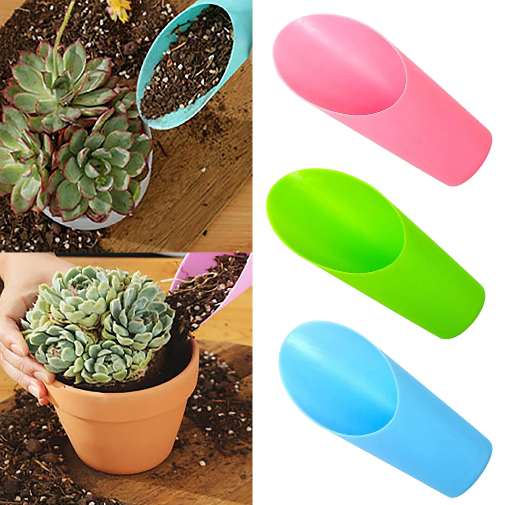 DGQPLPD 3PC Garden Scoop Soil Hand Shovel Spoons Soil Scoop, Garden ...