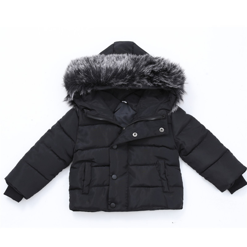 DGQPLPD Boys Hooded Jacket Boys Down Jacket for Winter Warm Insulated ...