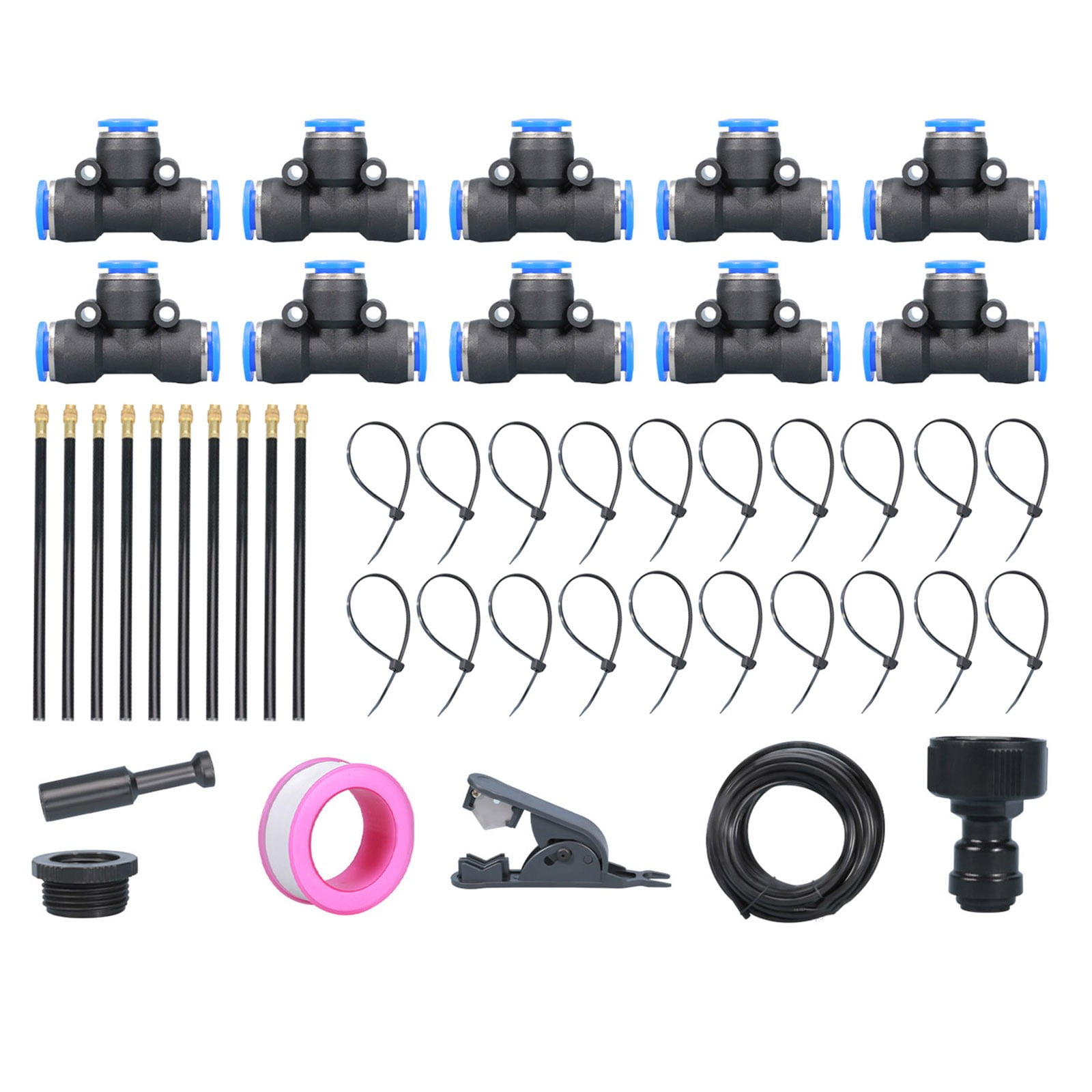DGQPLPD Drip Irrigation System Kit, Mist Cooling Automatic Irrigation ...