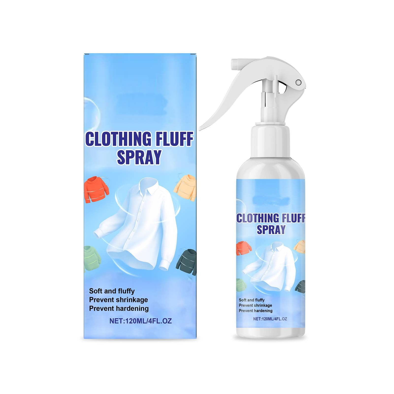 DGQPLPD Fabric Remover & Static Reducer for Clothes, Spray for Clothing ...