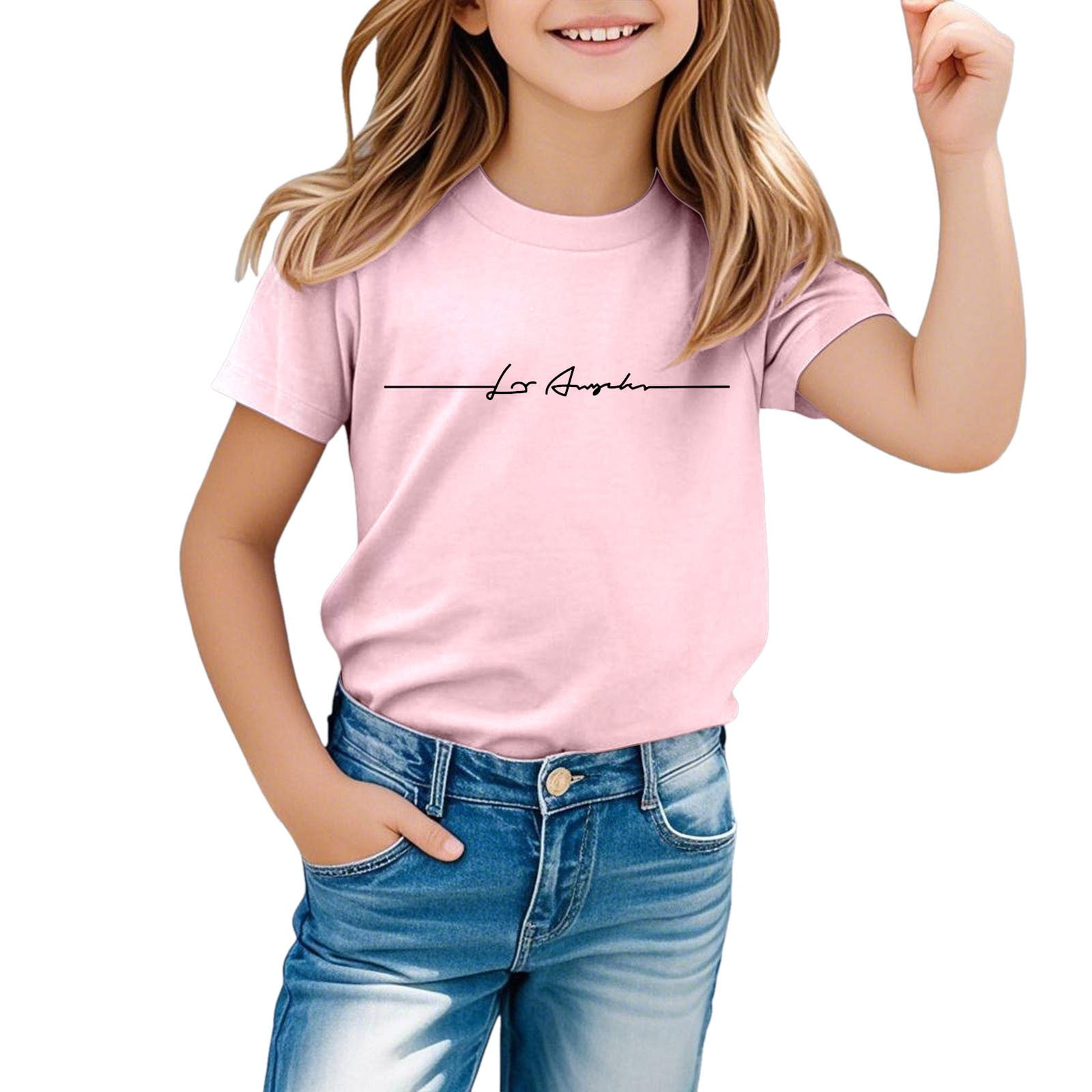 DGQPLPD Girls Winter Tops Luminous Animal Print Long Sleeve Tee for ...