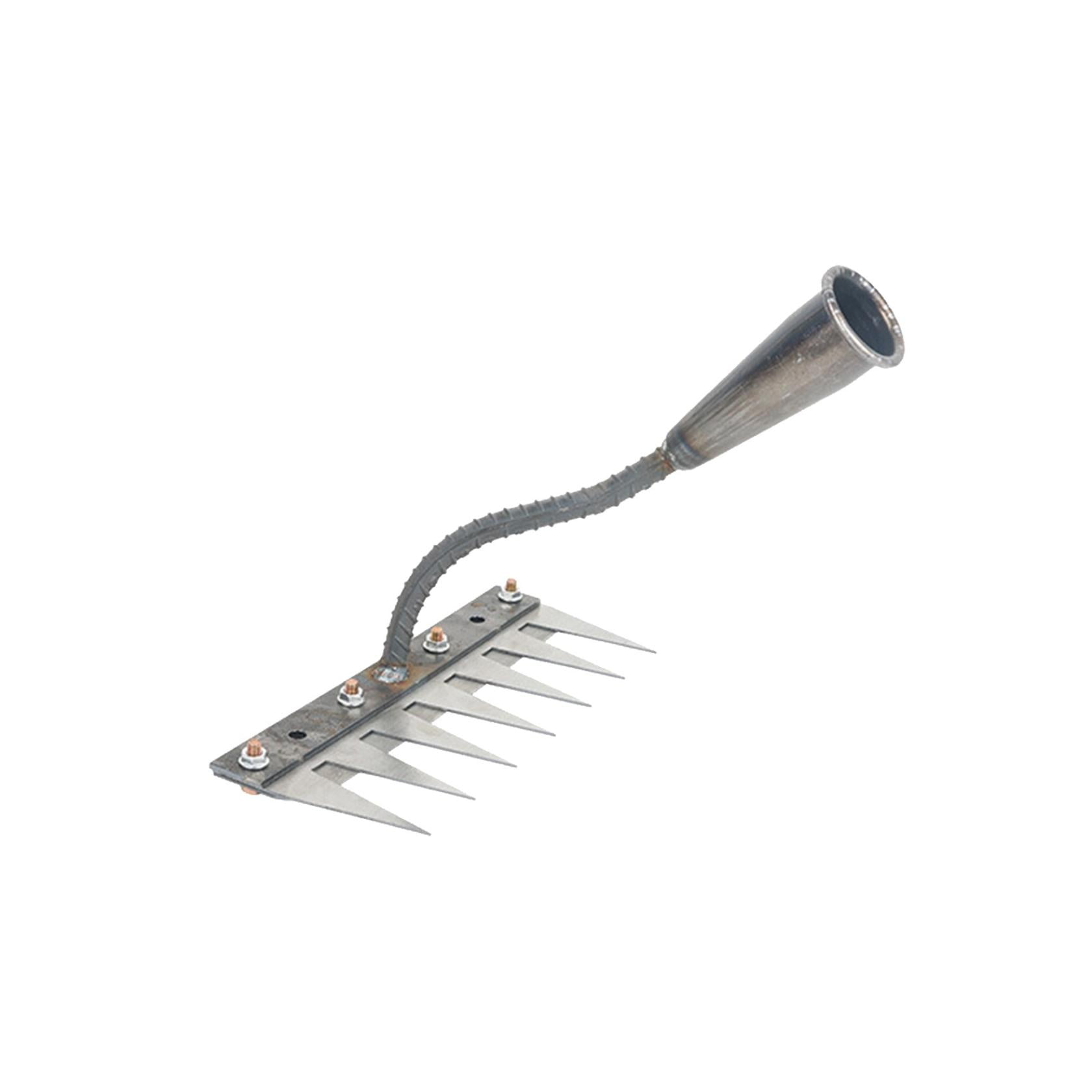 DGQPLPD Iron Rake for Gardening and Weeding, Iron Rake 2.0 - Gardenia ...
