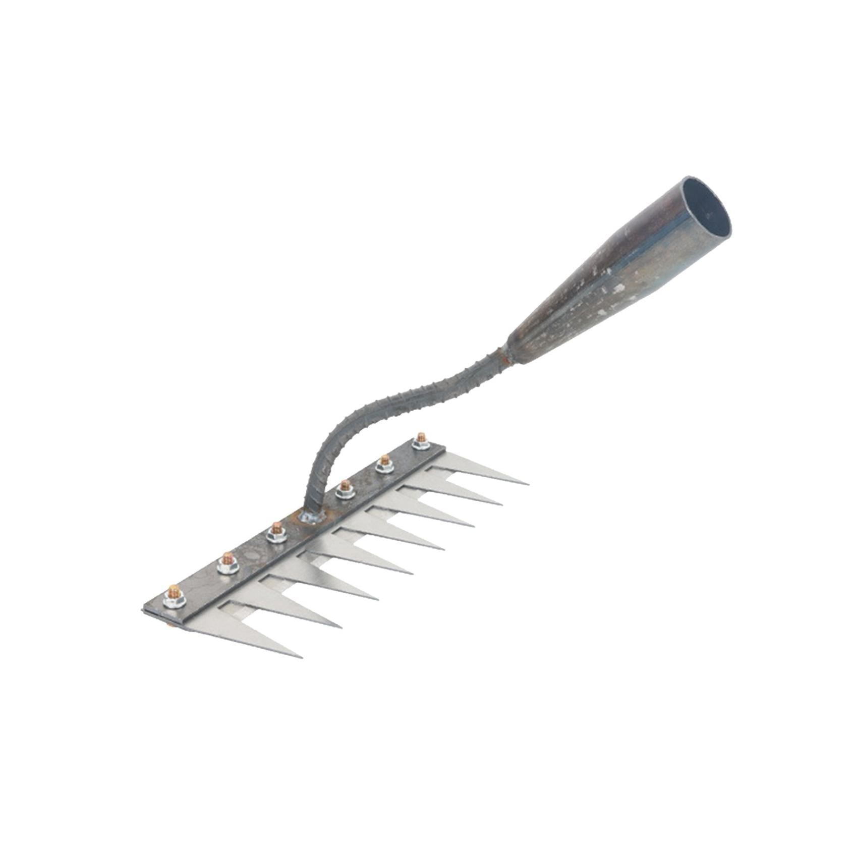 DGQPLPD Iron Rake for Gardening and Weeding, Iron Rake 2.0 - Gardenia ...