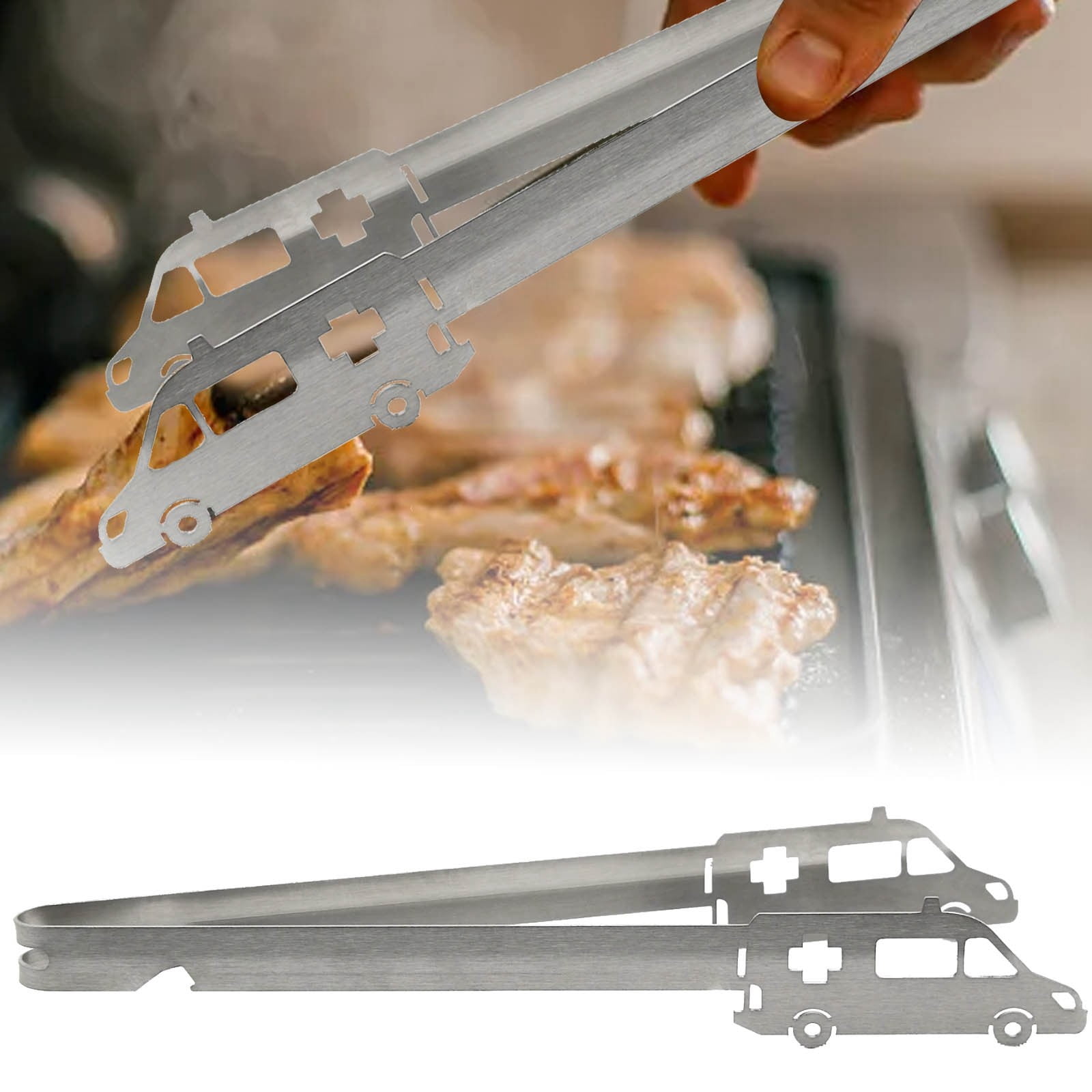 DGQPLPD Kitchen Cooking Tongs,Big Size Spatula Tong Multifunctional ...