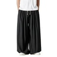 DGQPLPD Men's Casual Harem Pants for Daily Wear with Comfortable ...