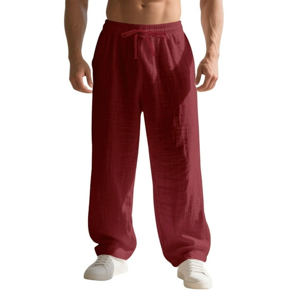 DGQPLPD Men's Casual Straight Leg Pants for Everyday Comfort and Style ...
