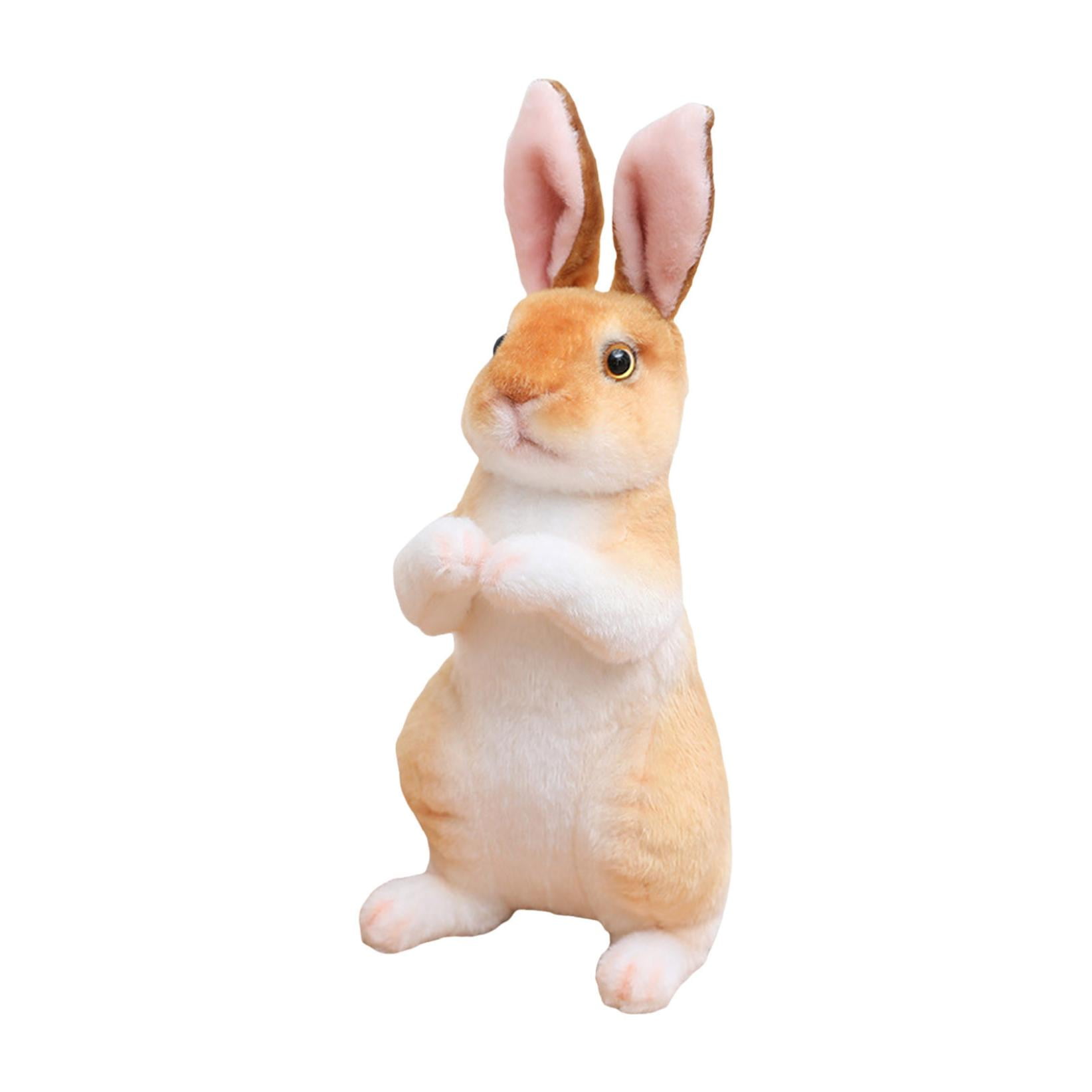 DGQPLPD Rabbit Plush Toy Lovely Squatting/Sitting Position Bunny Doll ...