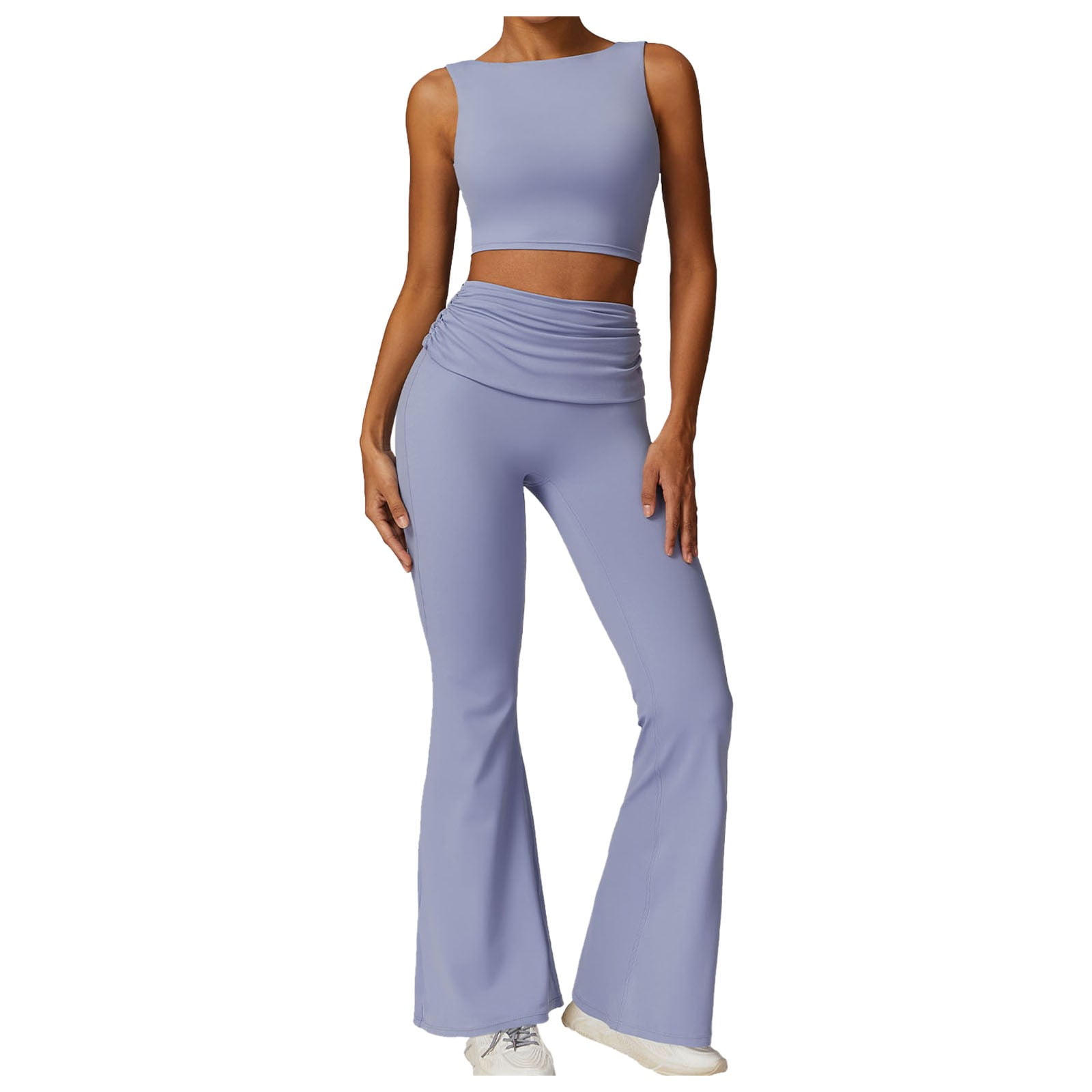 DGQPLPD Women Yoga Sets Women's High Performance Skintight Yoga Running ...