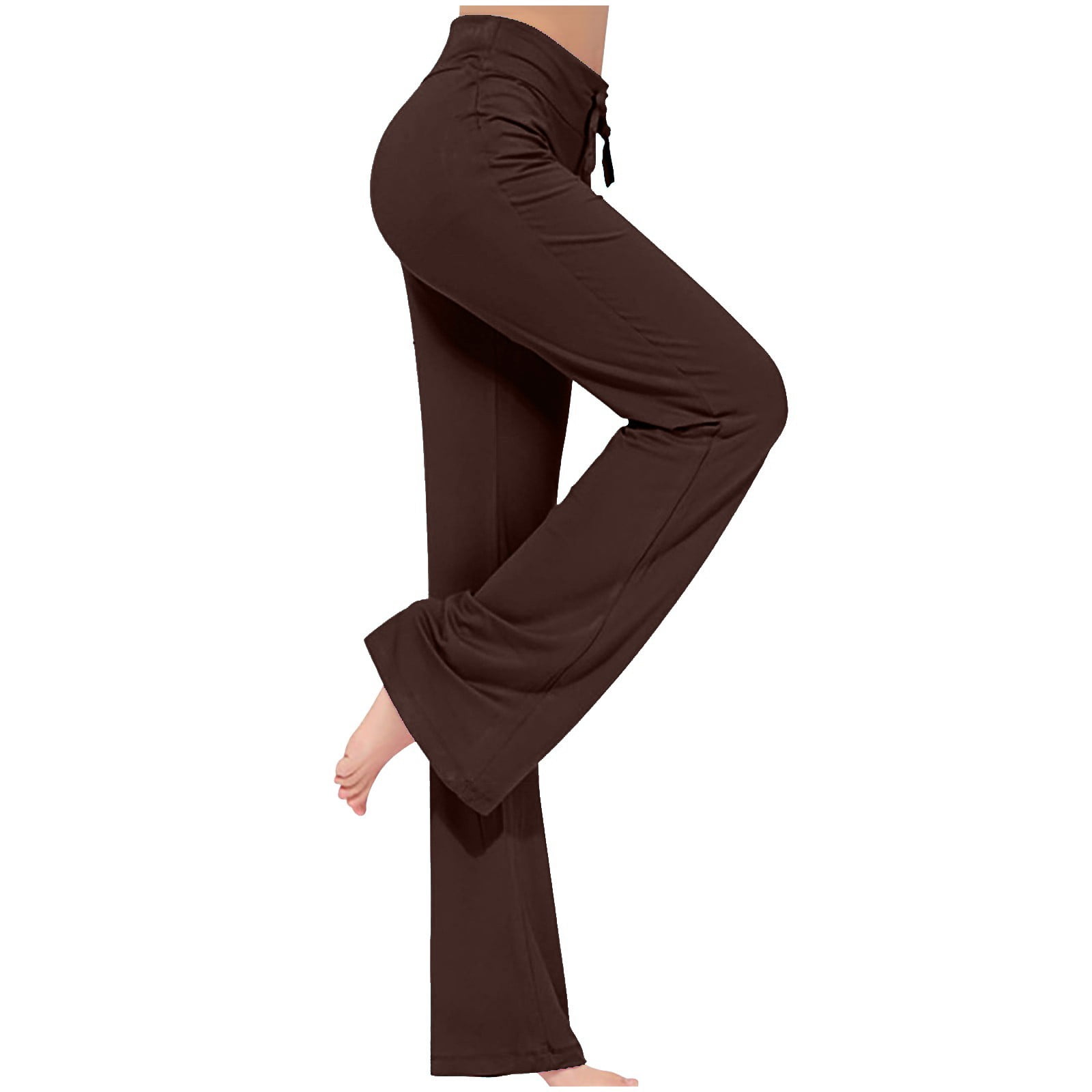DGQPLPD Women’s Leggings 4-Way Stretch Leggings High Waist Yoga Pants ...