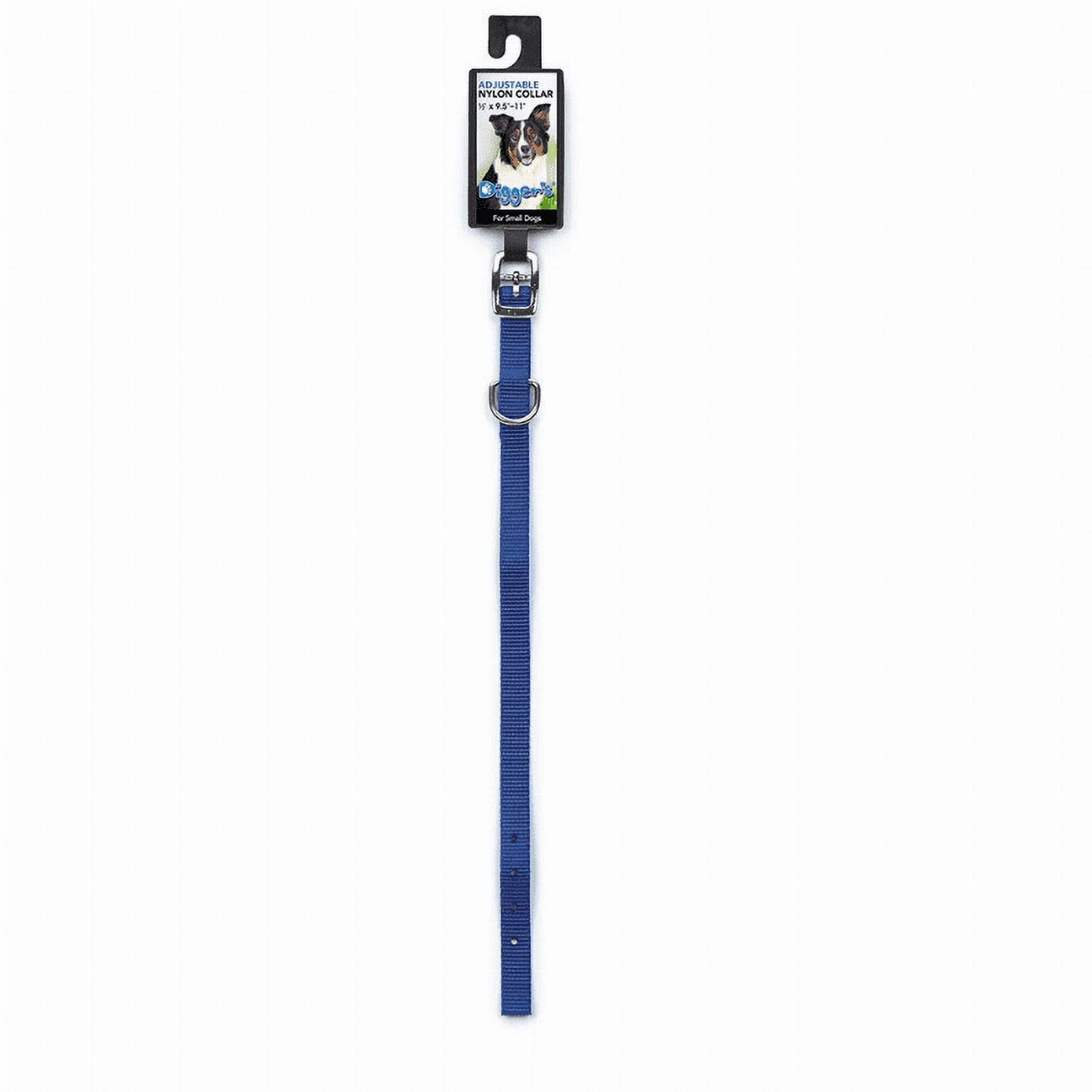 DGR 1/2in Nylon Collar Blue 12in - Walmart.com