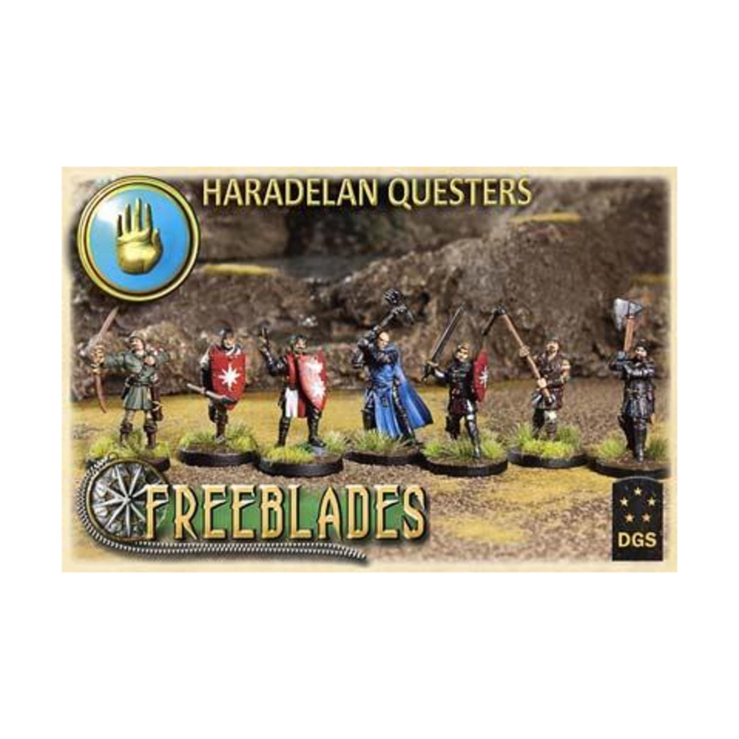 DGS Games Haradelan Questers Starter Box New - Walmart.com