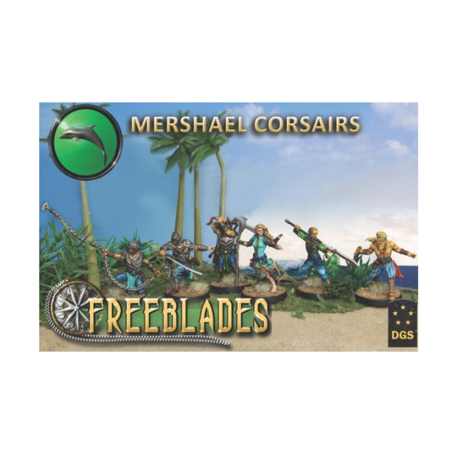 DGS Games Mershael Corsairs Starter Box New - Walmart.com