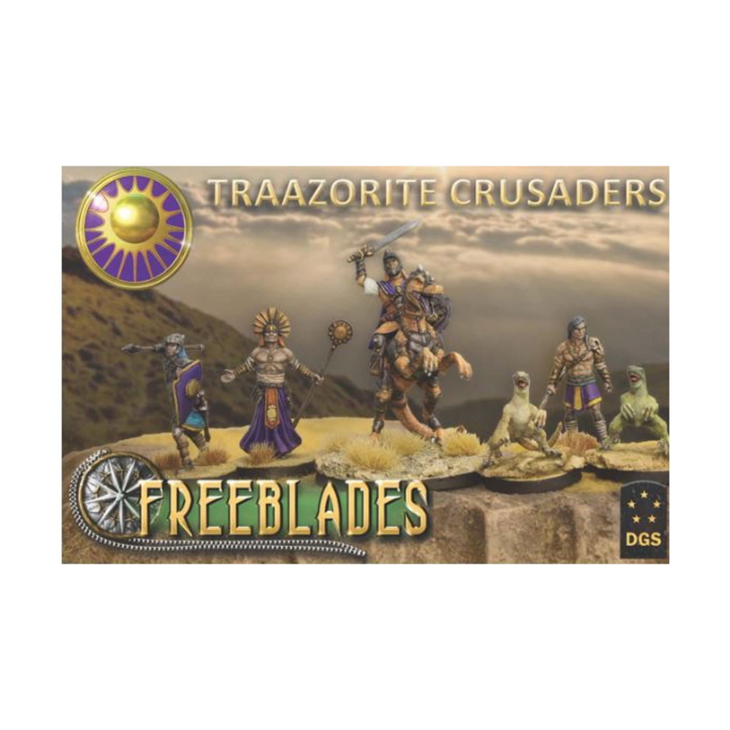 DGS Games Traazorite Crusaders Starter Box New - Walmart.com