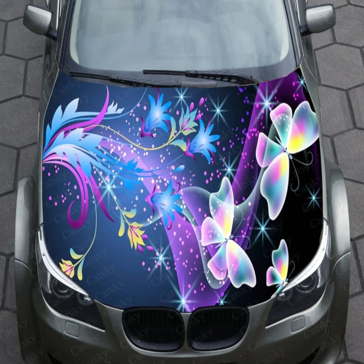 DGSDDK Butterflies Car Stickers | Auto Decal Graphic Vinyl Cover ...