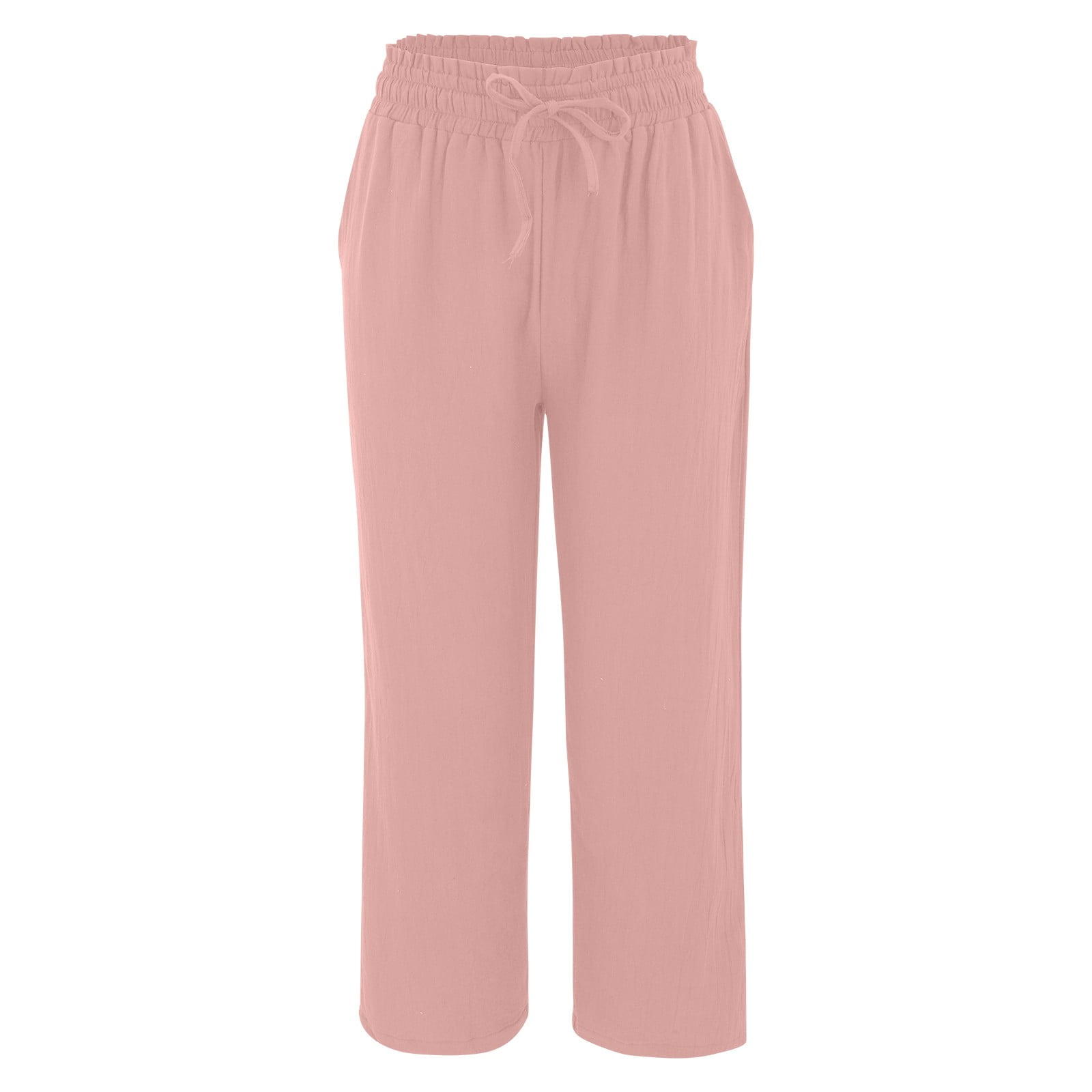 Dgsgjdq Pants For Women Womens Linen Pants High Waisted Wide Leg