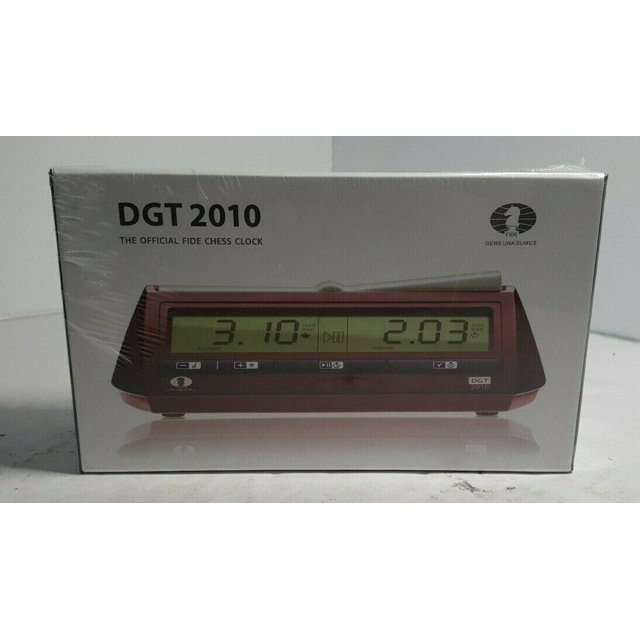 DGT 2010 Digital Chess Clock and Game Official FIDE Timer - Walmart.com