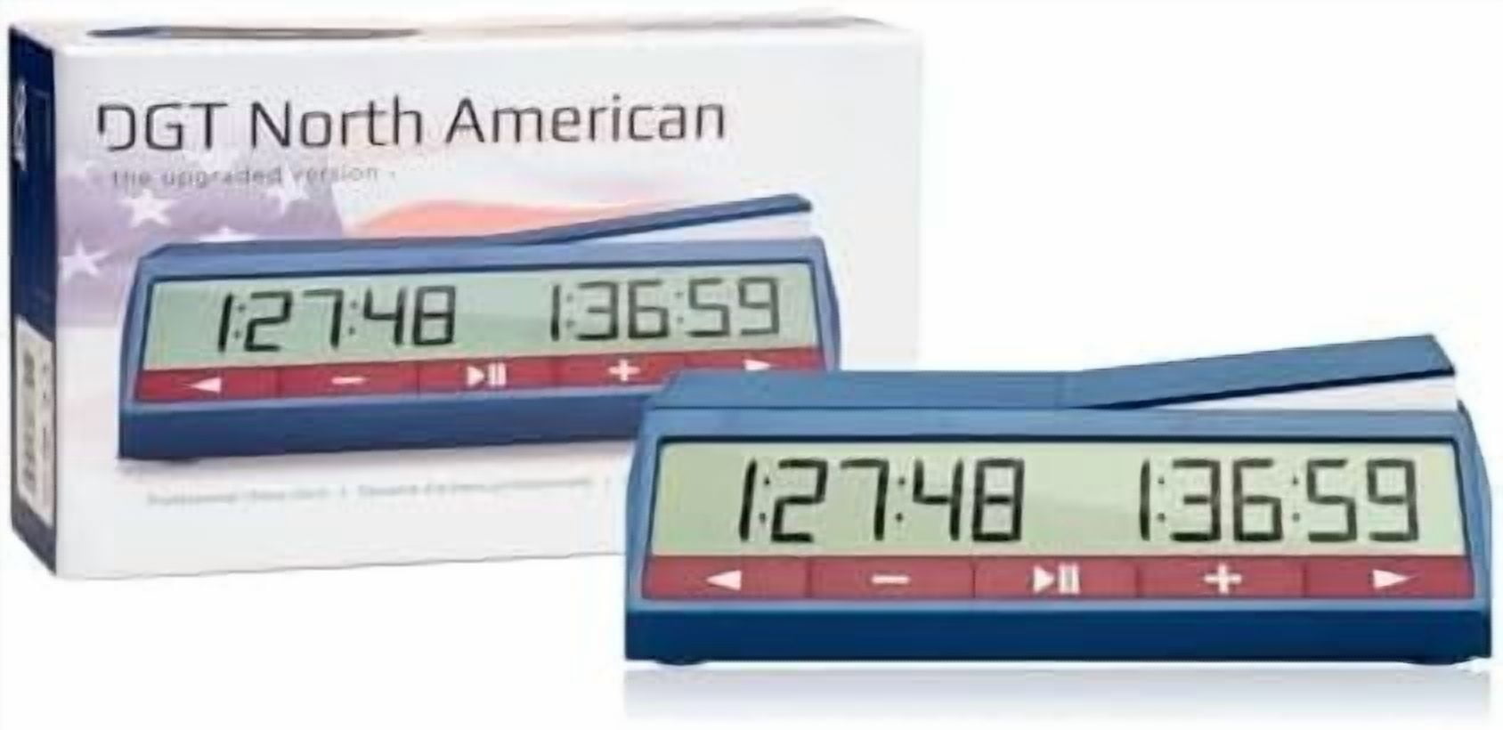 DGT North American Chess Clock and Game Timer New 2024 Edition ...