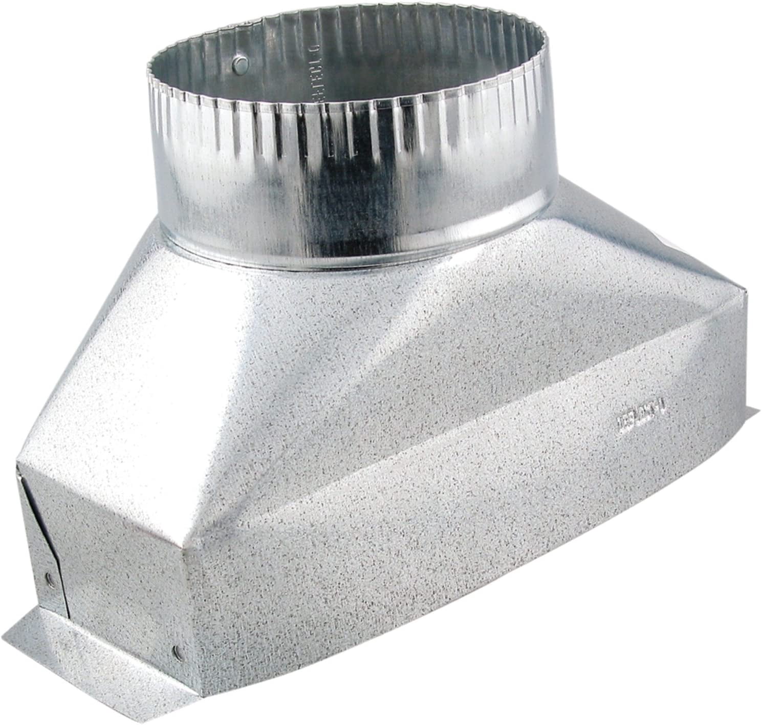DGT35 Galvanized Round Transition (5"), No Size, As shown in the image ...