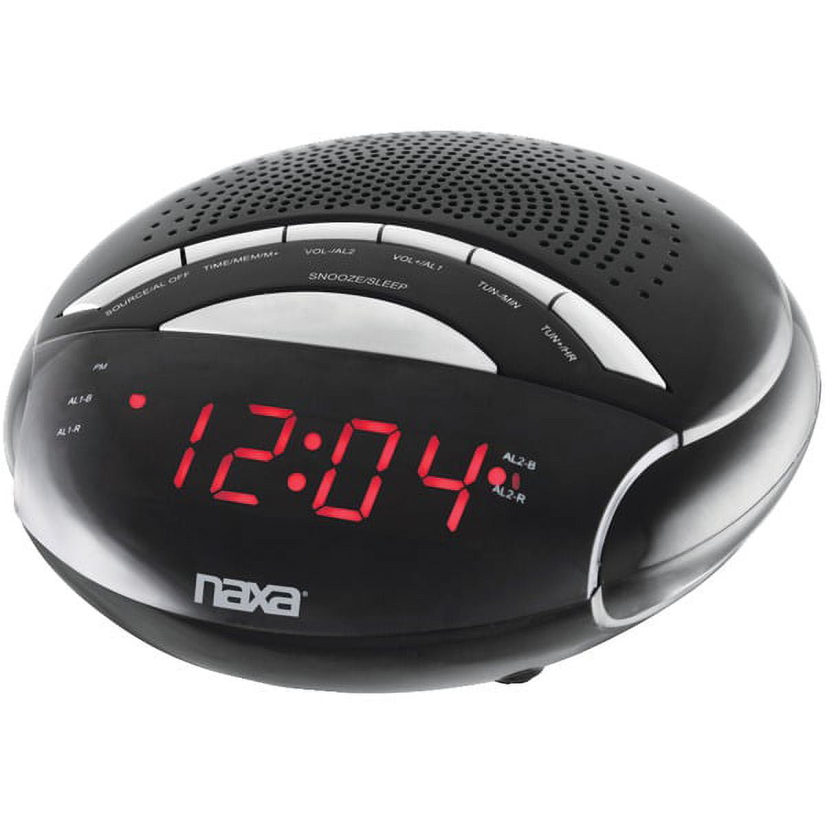 Naxa Digital Alarm Clock With Am/fm Radio - Walmart.com