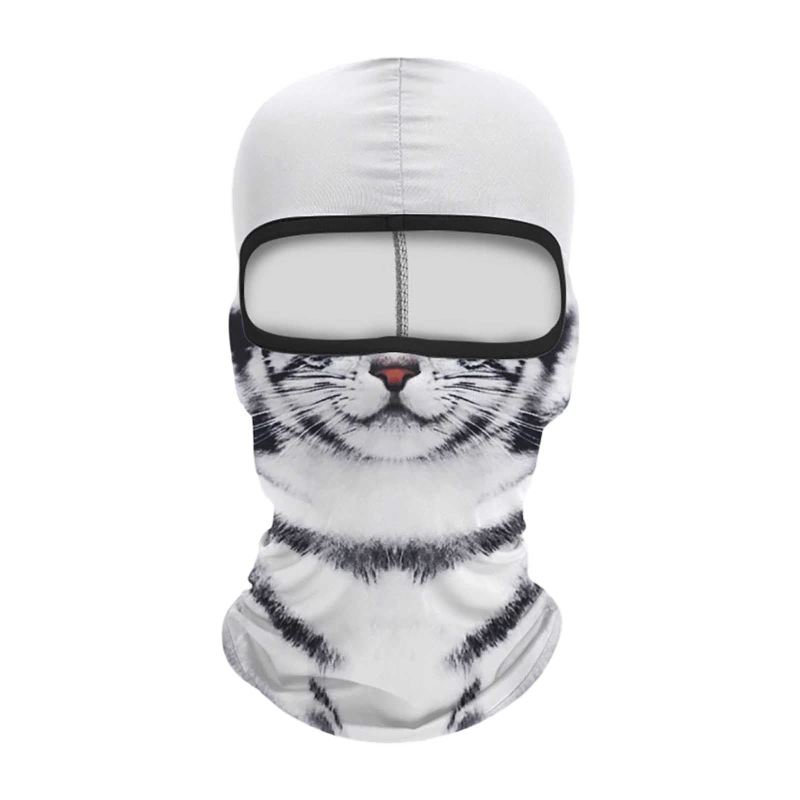 DGTVVR Cat Balaclava,Dog Balaclava,Halloween Hat,Cute Full Face Hood ...
