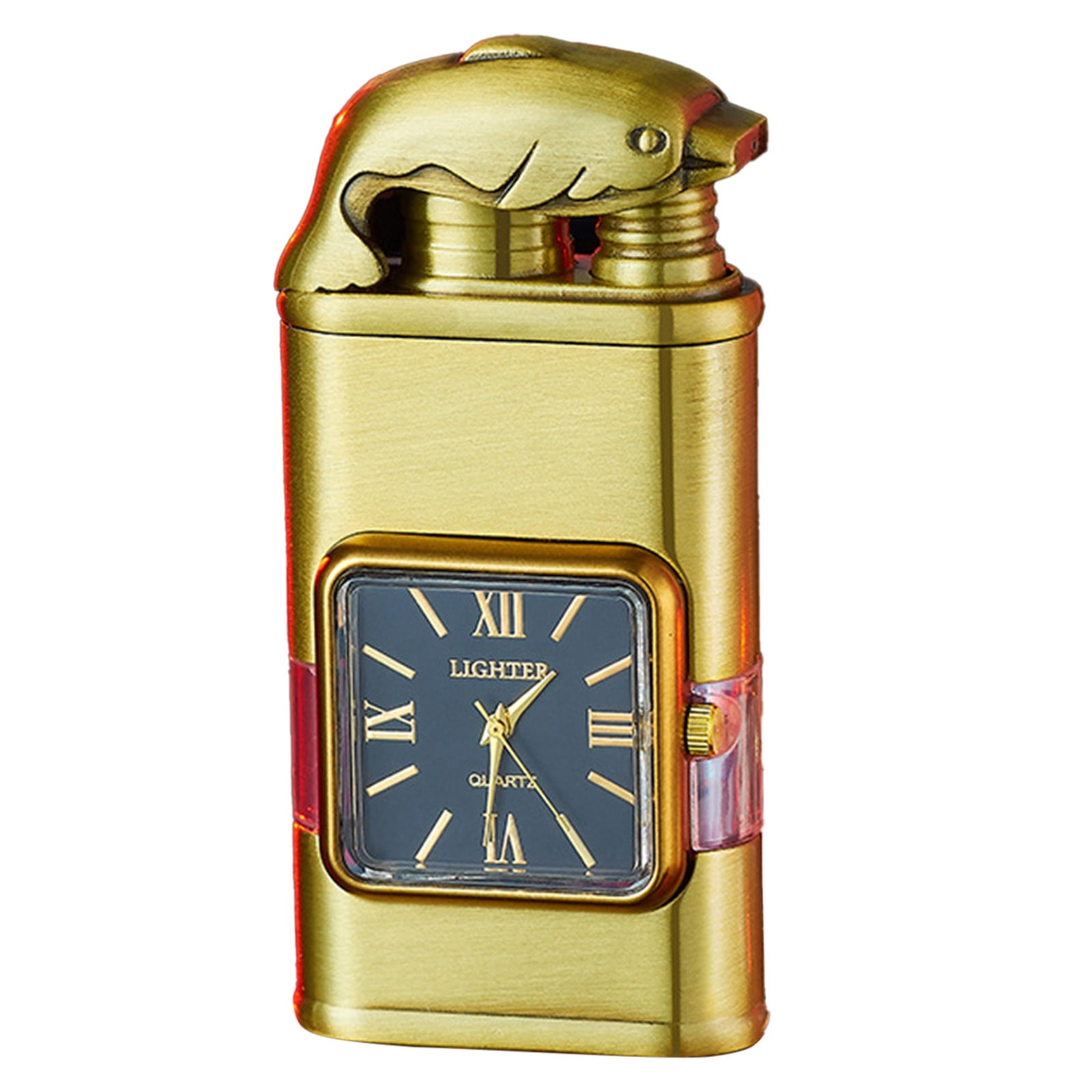 DGTVVR Cithway Windproof Dual-Flame Vintage Watch Lighter, 2025 New ...