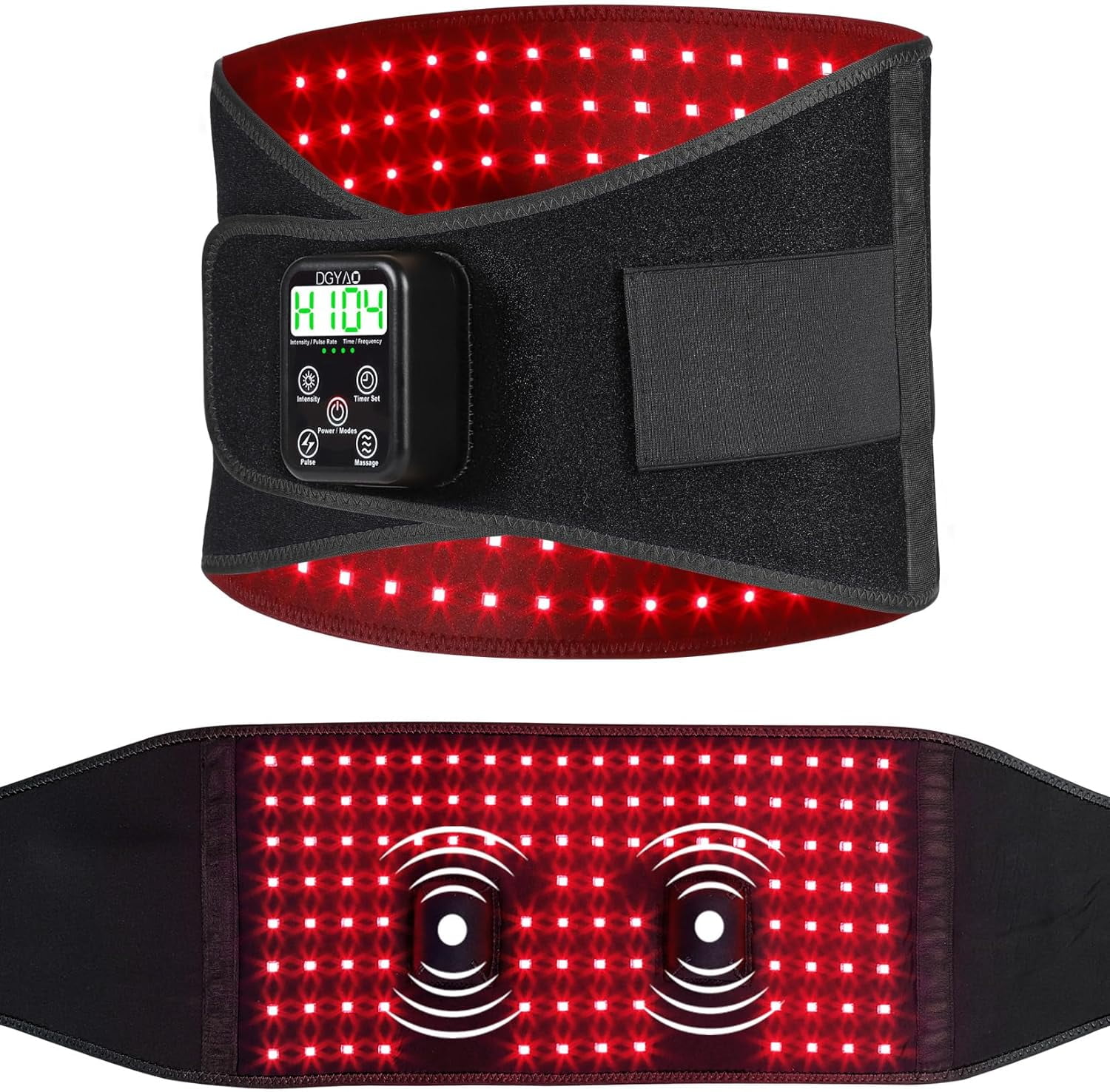 Dgyao Cordless Red Light Therapy Belt For Body Joint Muscle With Near