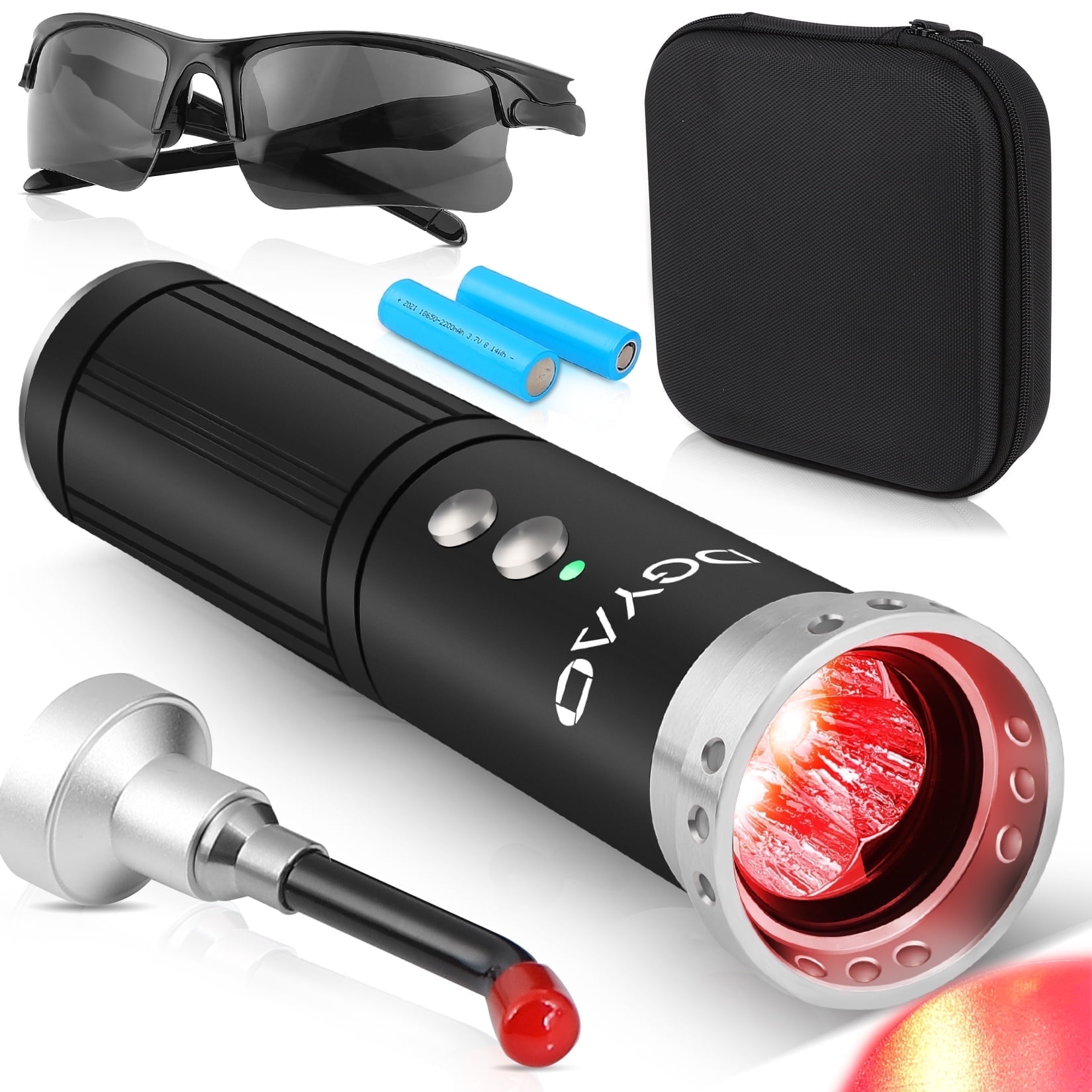 DGYAO Red & Infrared Light Device – 8 Modes, Multi-Wavelength Handheld ...