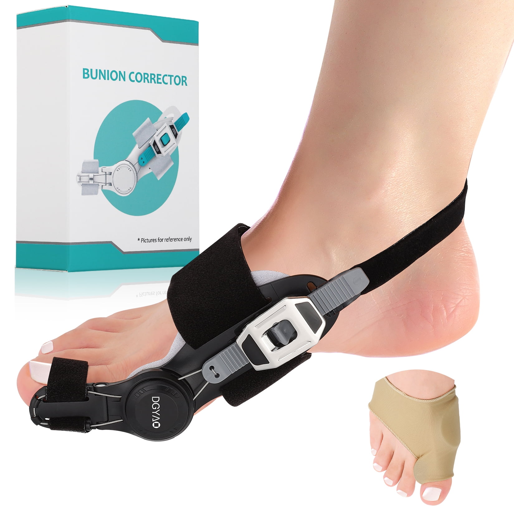 DGYAO Bunion Corrector, Adjustable Orthopedic Splint, Big Toe Separator ...