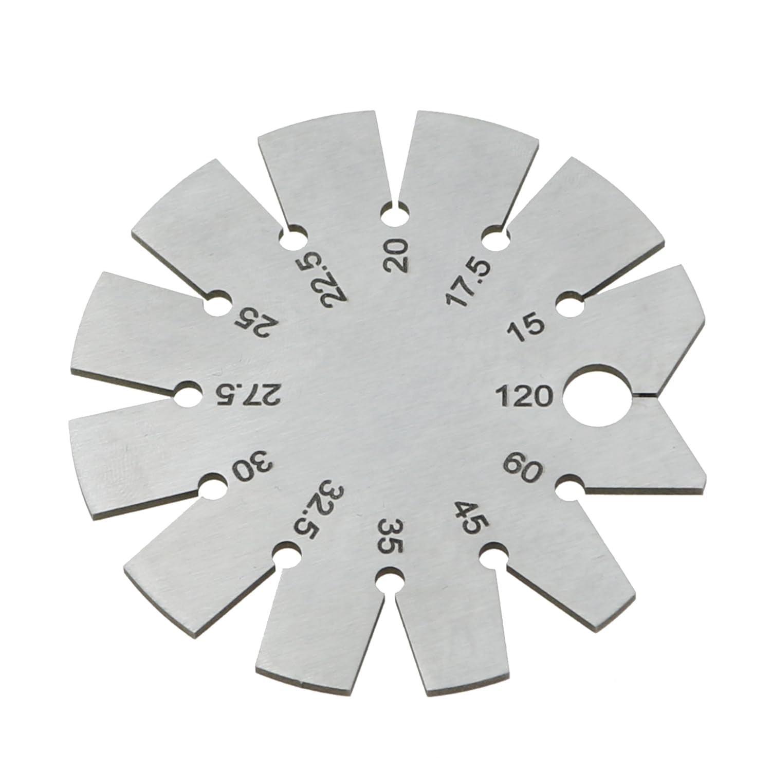 DGZZI 15 to 120 Degree Circular Threaded Turning Tool Angle Sample ...
