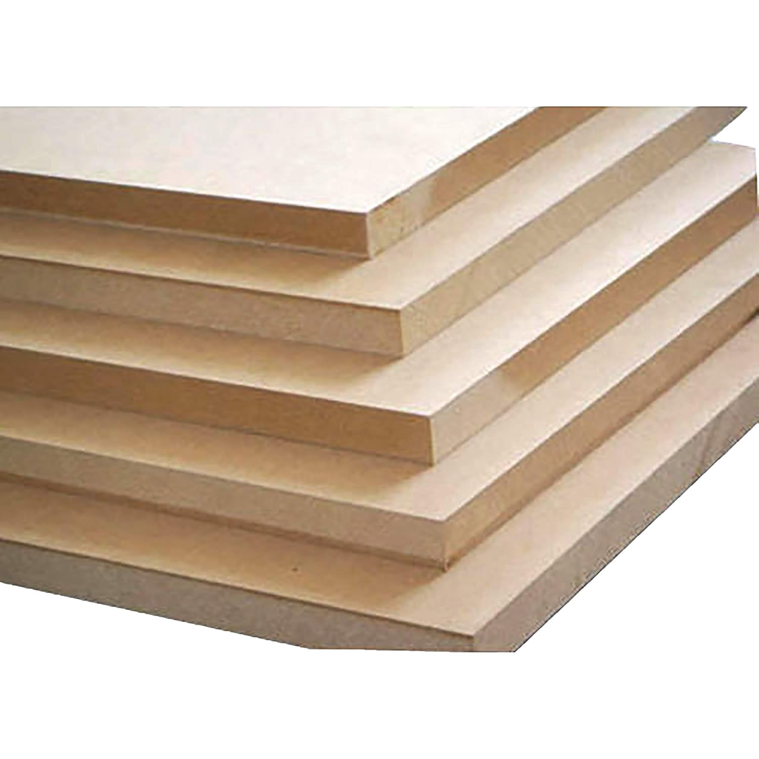 DGwood Custom Size 1/2'' (12mm) x 24'' x 24'' MDF Board (1 Sheet ...
