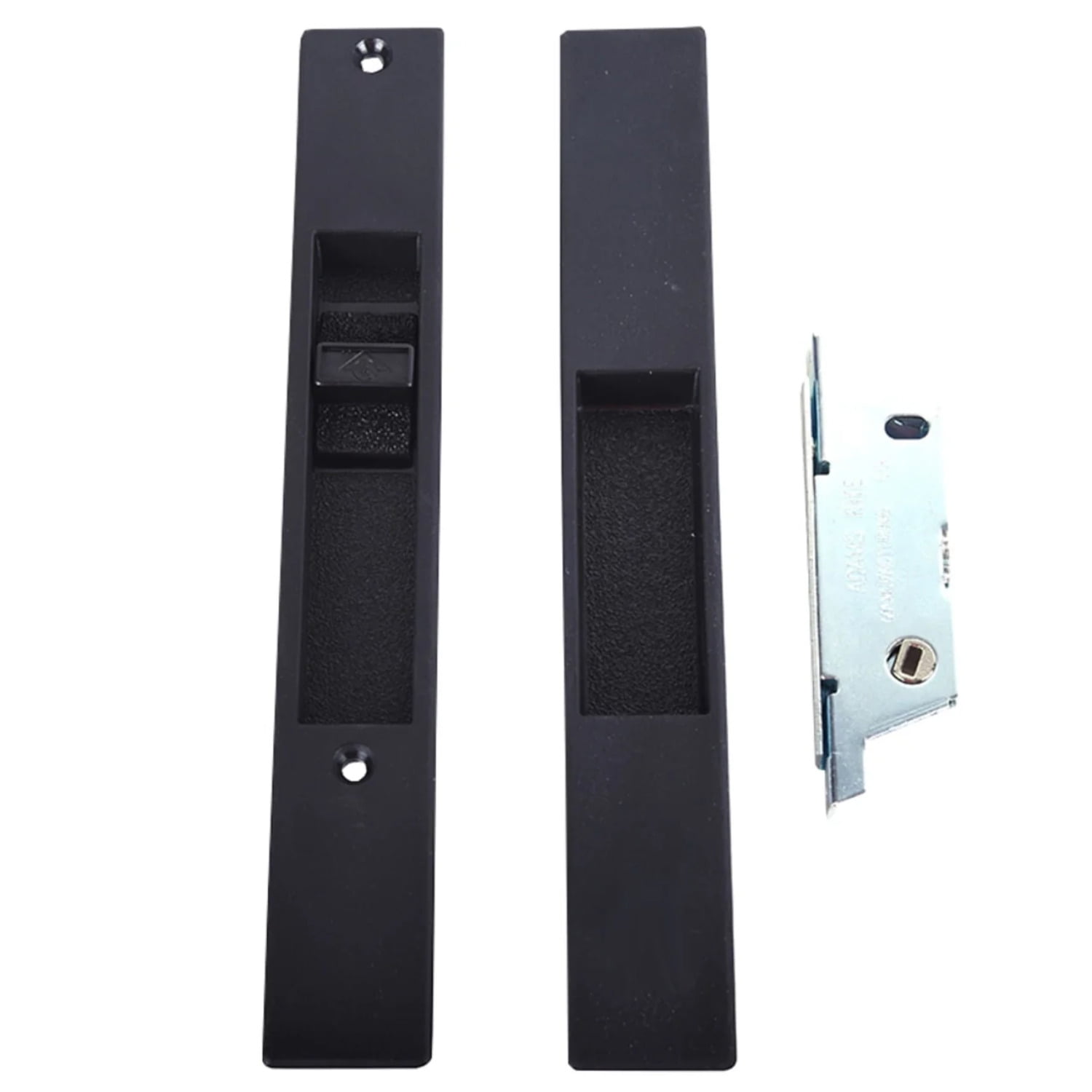 Adams Rite ABS Black Flush Mount Handle Lockset without Cylinder ...