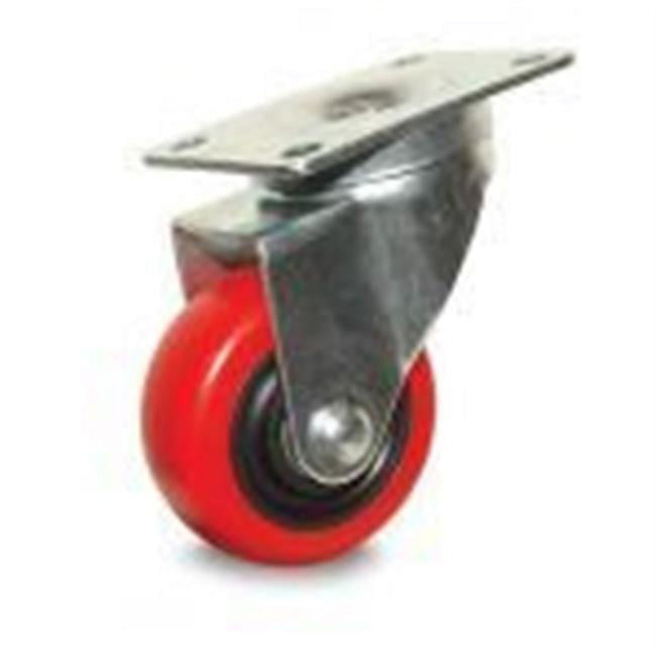 DH CASTERS C-LM3P1PUS Swivel Caster, 3 in Dia Wheel, 1-1/4 in W Wheel ...
