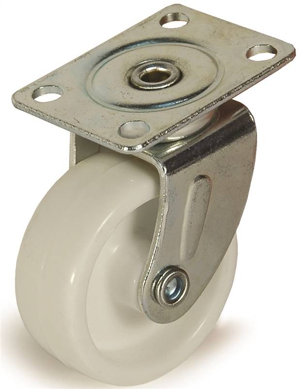 DH CASTERS C-R158P0Z Swivel Caster, 1-5/8 in Dia Wheel, 5/8 in W Wheel ...