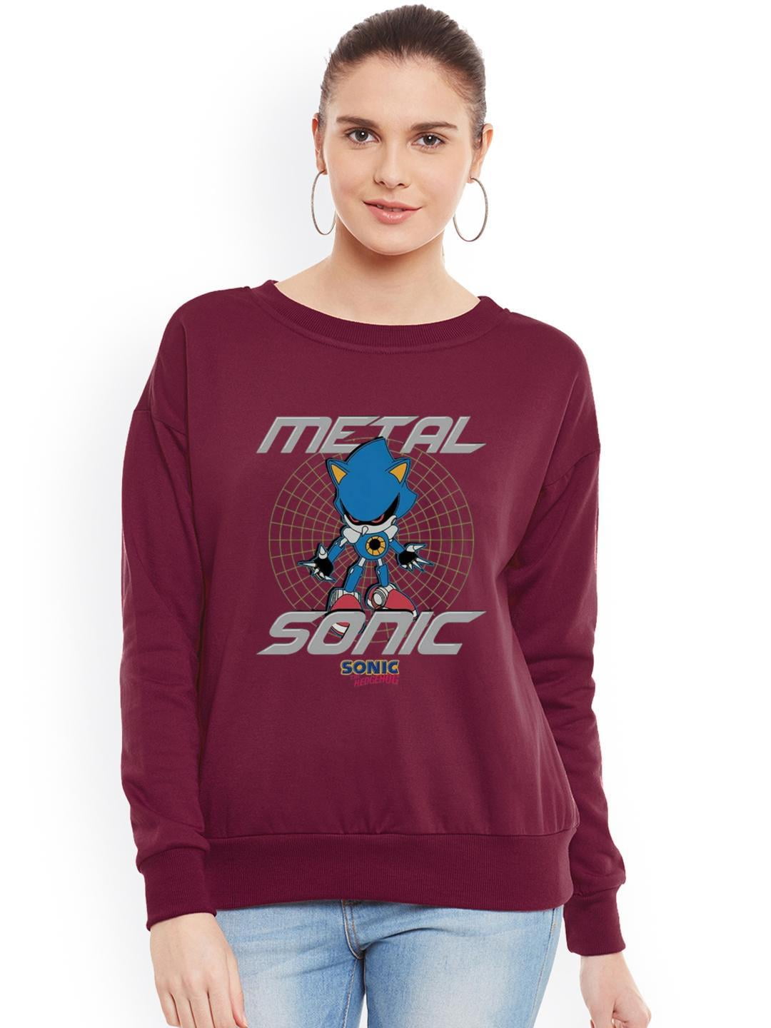 DH Chic Metal Sonic T-Shirt, Sweatshirt, Hoodie Sonic The Hedgehog ...