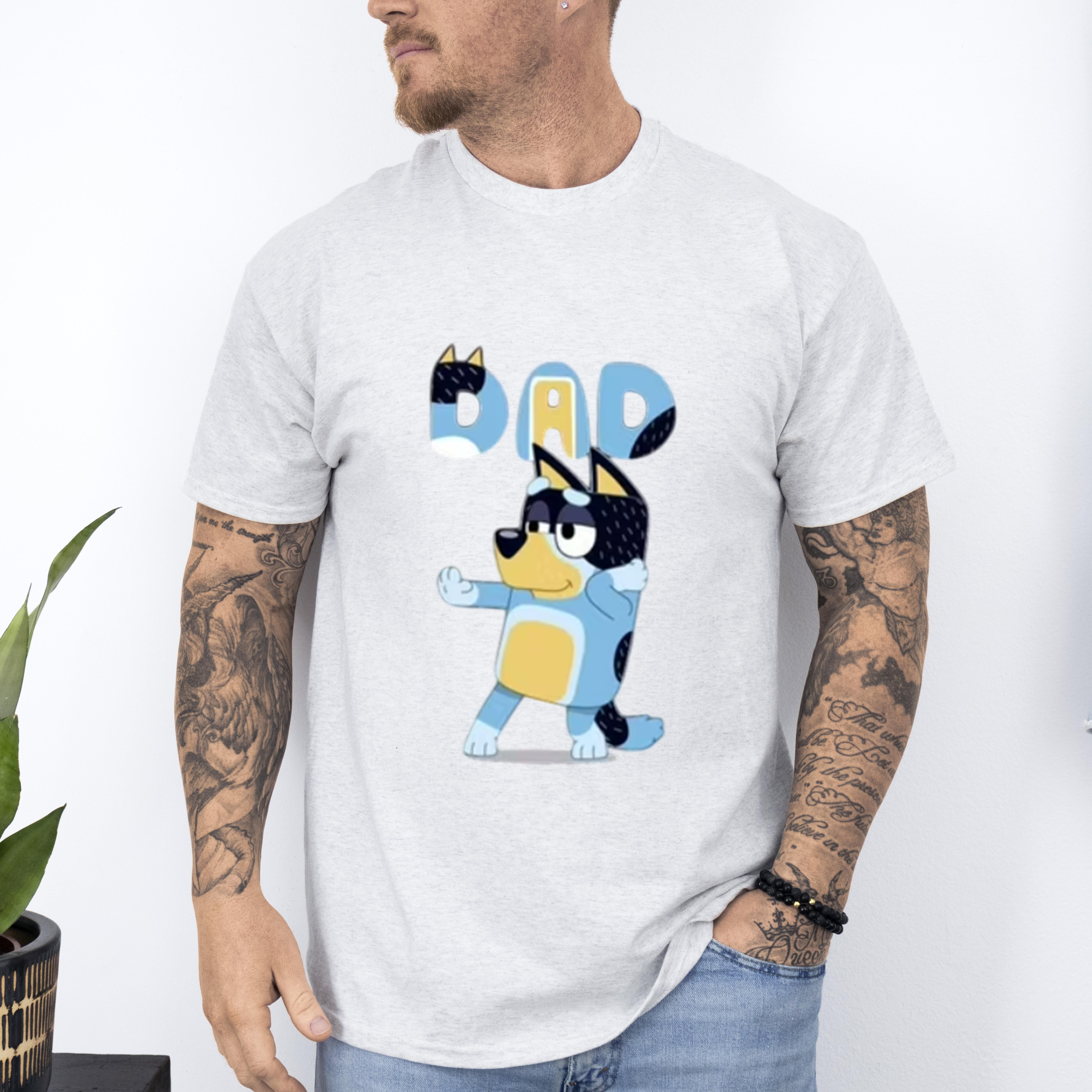 DH Fashion Lab Bluey Family T-Shirt, Sweatshirt, Hoodie Bandit & Chili ...