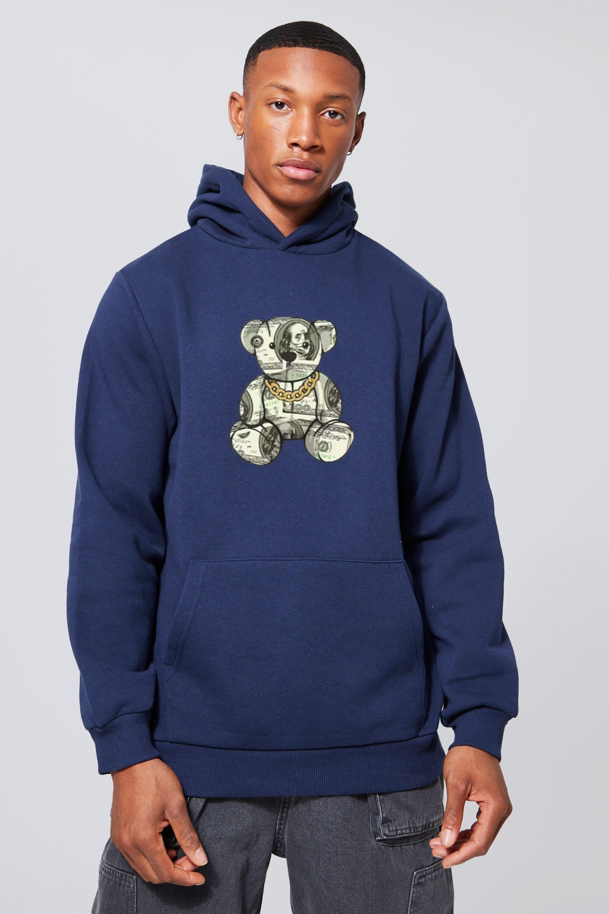 DH Luxe Money Teddy Bear T-Shirt, Sweatshirt, Hoodie Stylish Graphic ...