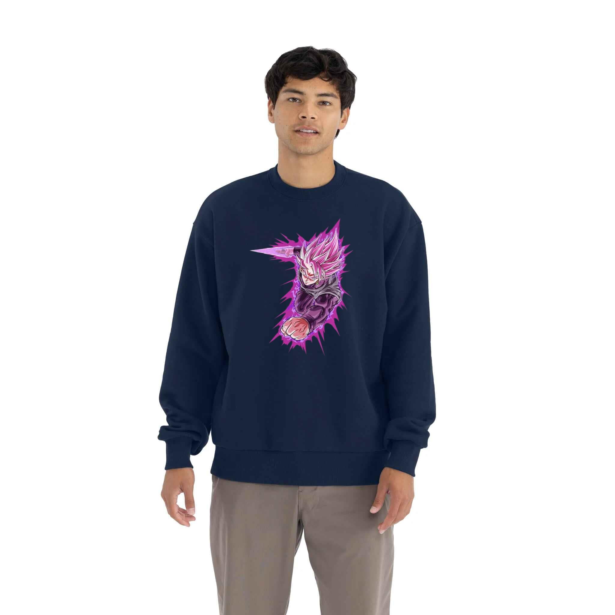 DH Vogue Super Saiyan Rose Black Goku T-Shirt, Sweatshirt, Hoodie Epic ...