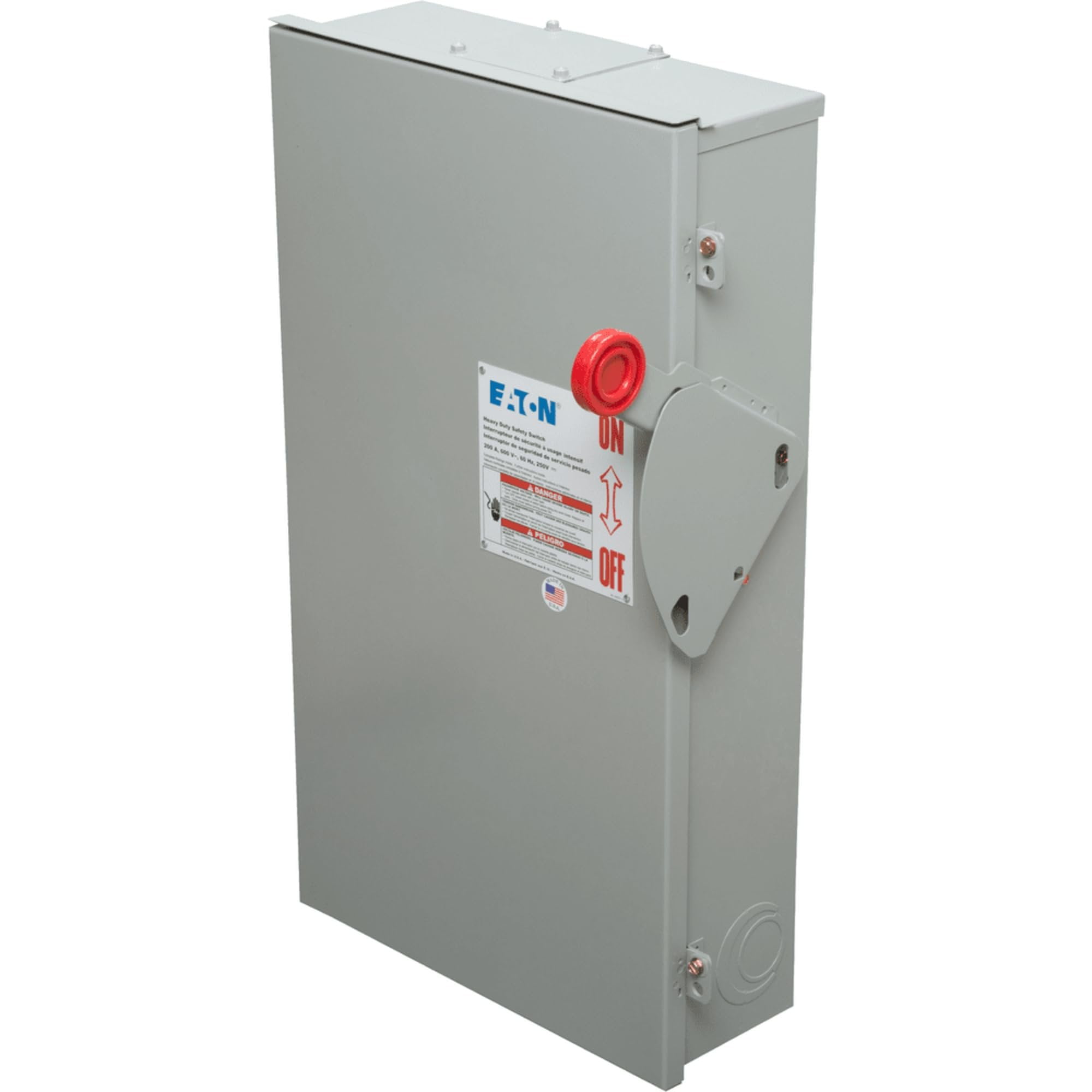 Eaton DH364NRK 4 Wire 3 Pole Fusible K Series Heavy-Duty Safety Switch ...